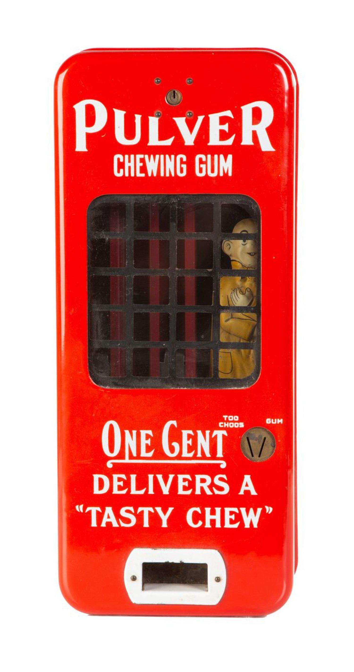 Pulver Company Chewing Gum Dispenser | Cottone Auctions