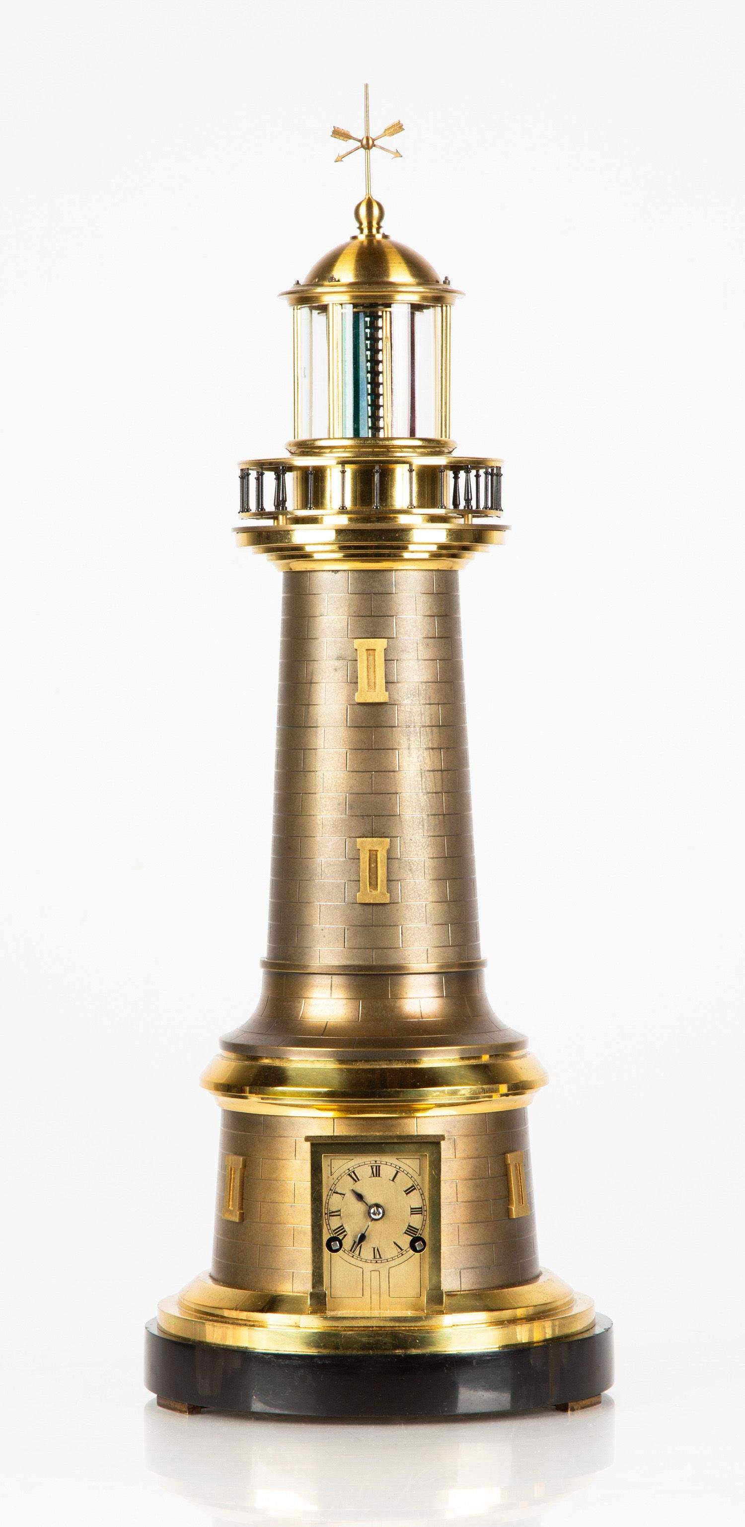 Lighthouse Torsion Clock | Cottone Auctions