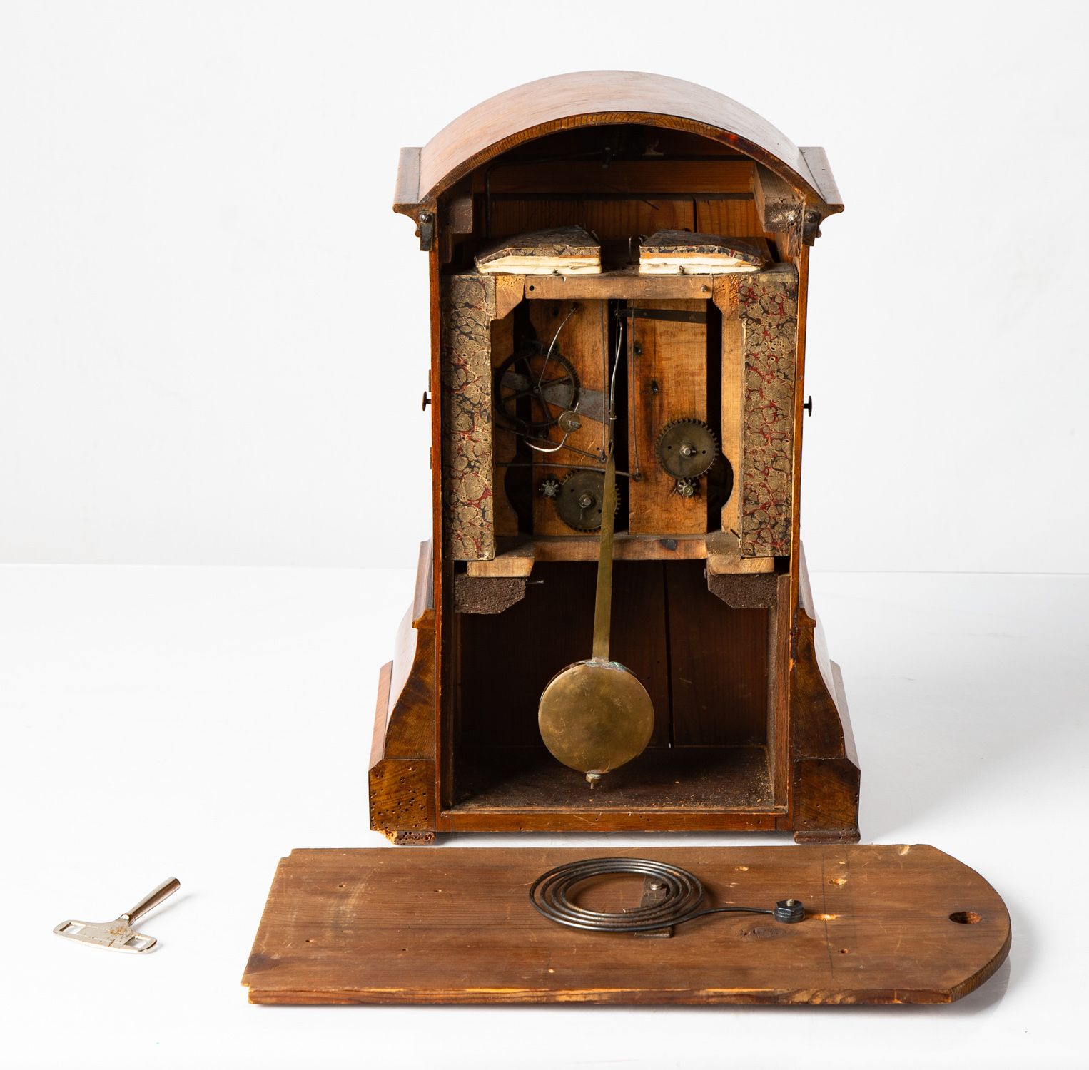 Johann Baptist Beha Cuckoo Mantel Clock | Cottone Auctions