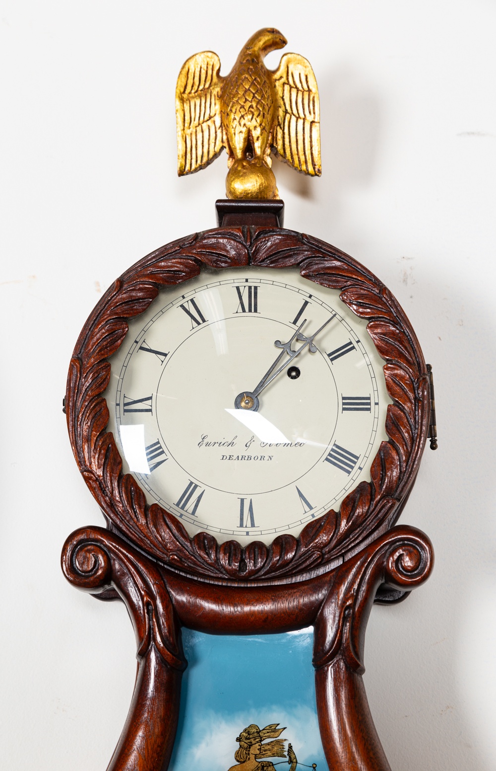 Eurich & Romeo, Dearborn Lyre Banjo Clock | Cottone Auctions