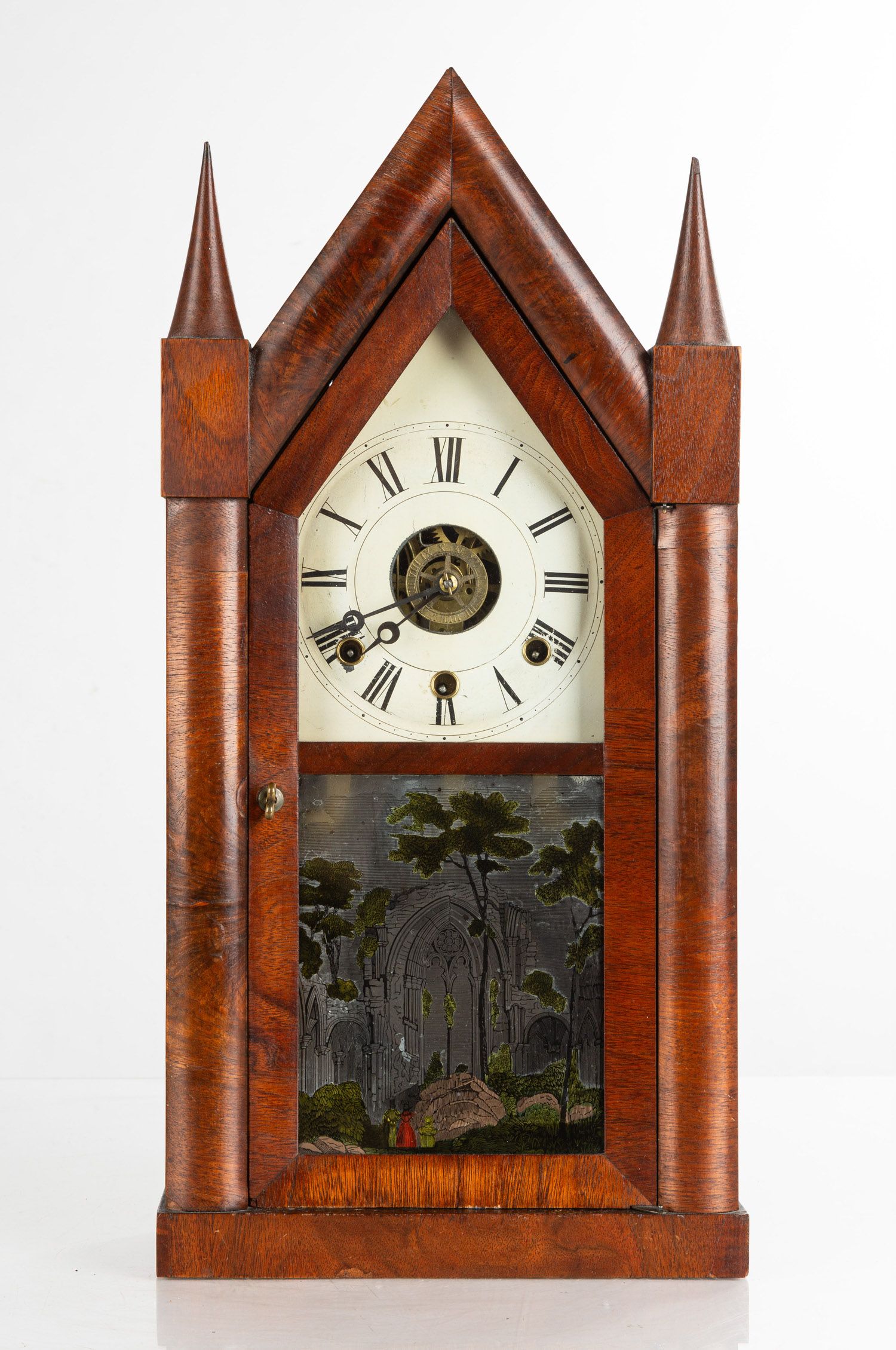 Chauncey Boardman Steeple Clock | Cottone Auctions