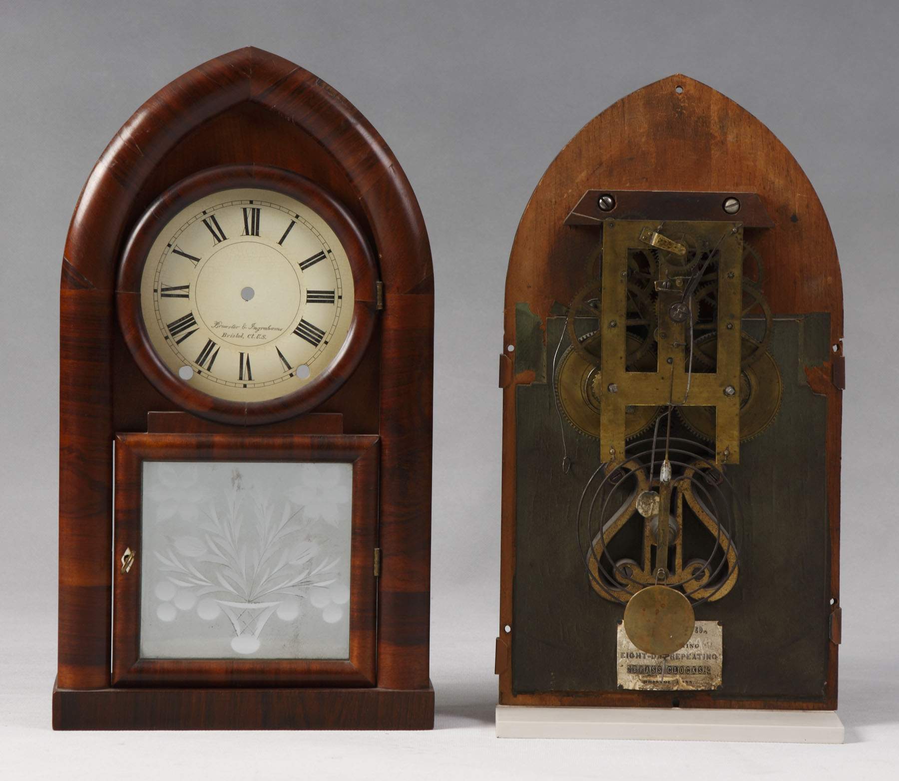 E. C. Brewster Beehive Clock | Cottone Auctions