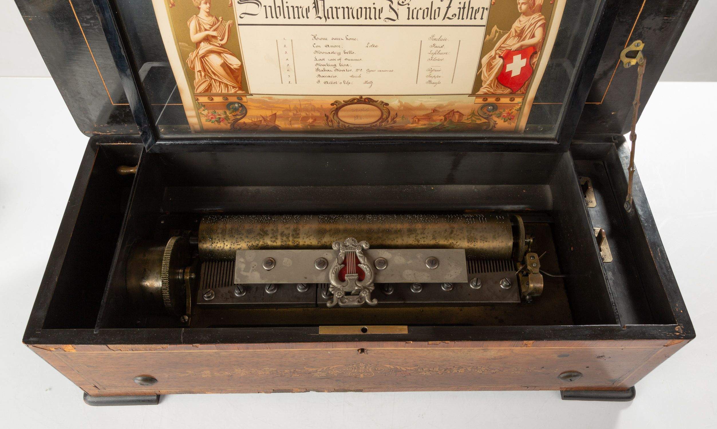 Sublime Harmonie Eight-Tune Music Box | Cottone Auctions