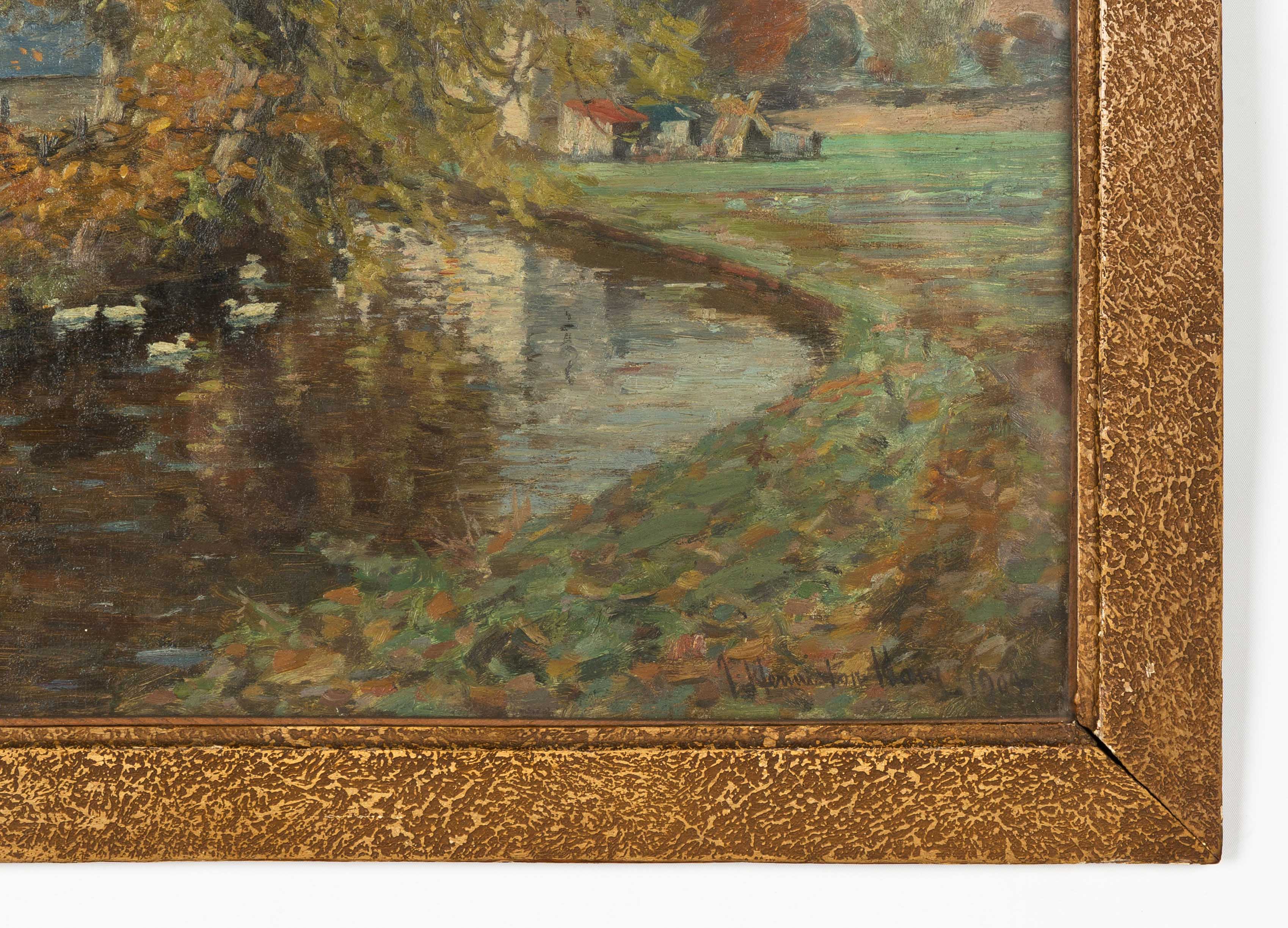 James Hermiston Haig (British, 1885-1919) "East Lothian Farm" | Cottone ...