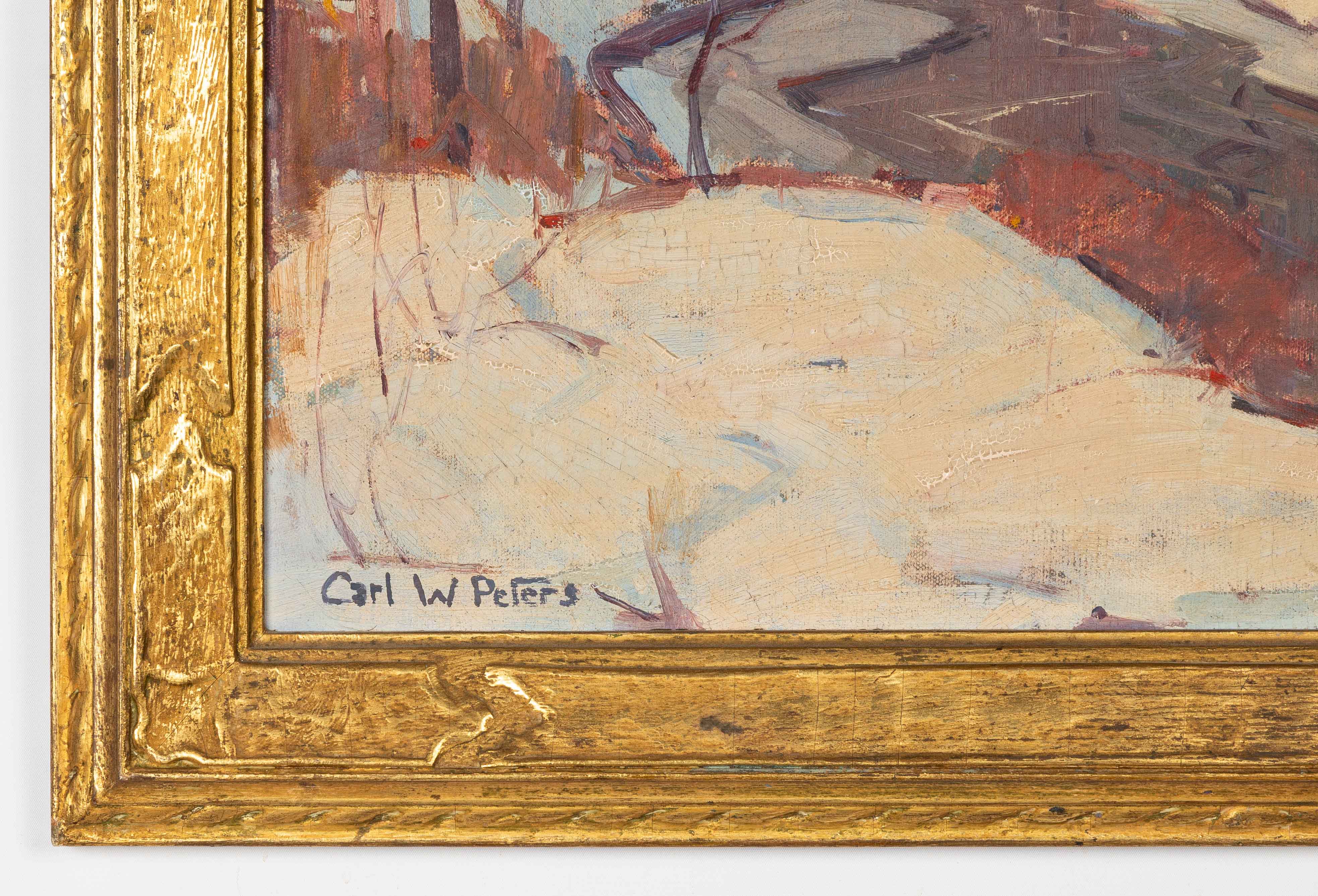 Carl W. Peters (American, 1897-1980) Winter Landscape | Cottone Auctions