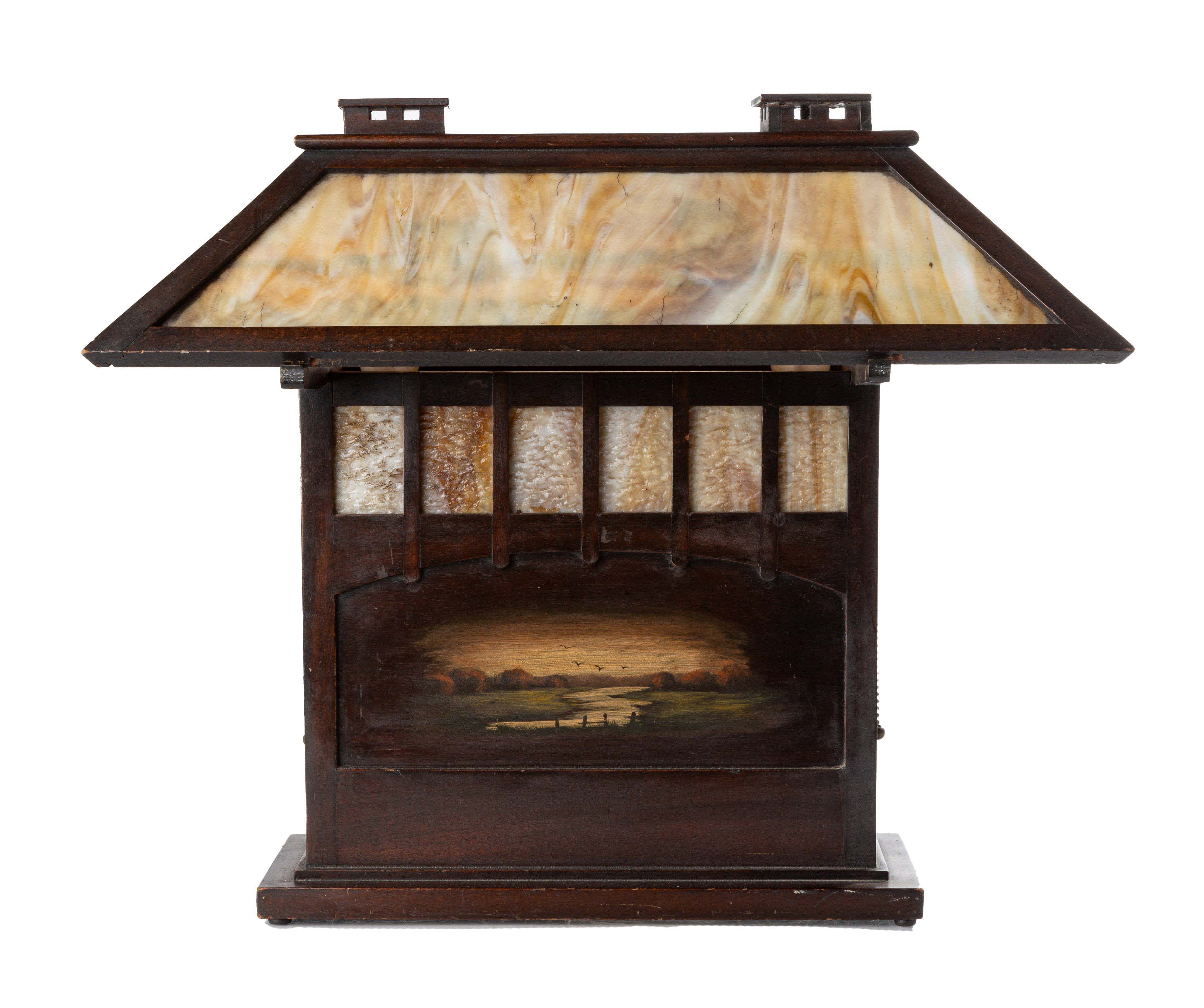 Arts & Crafts Prairie Style Lamp | Cottone Auctions