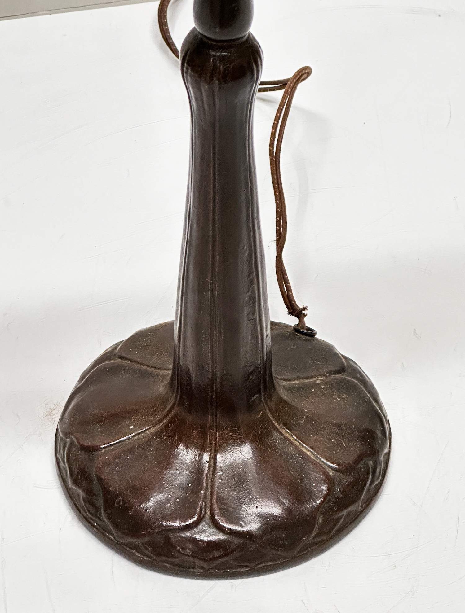 Handel Patinaed Metal Base | Cottone Auctions