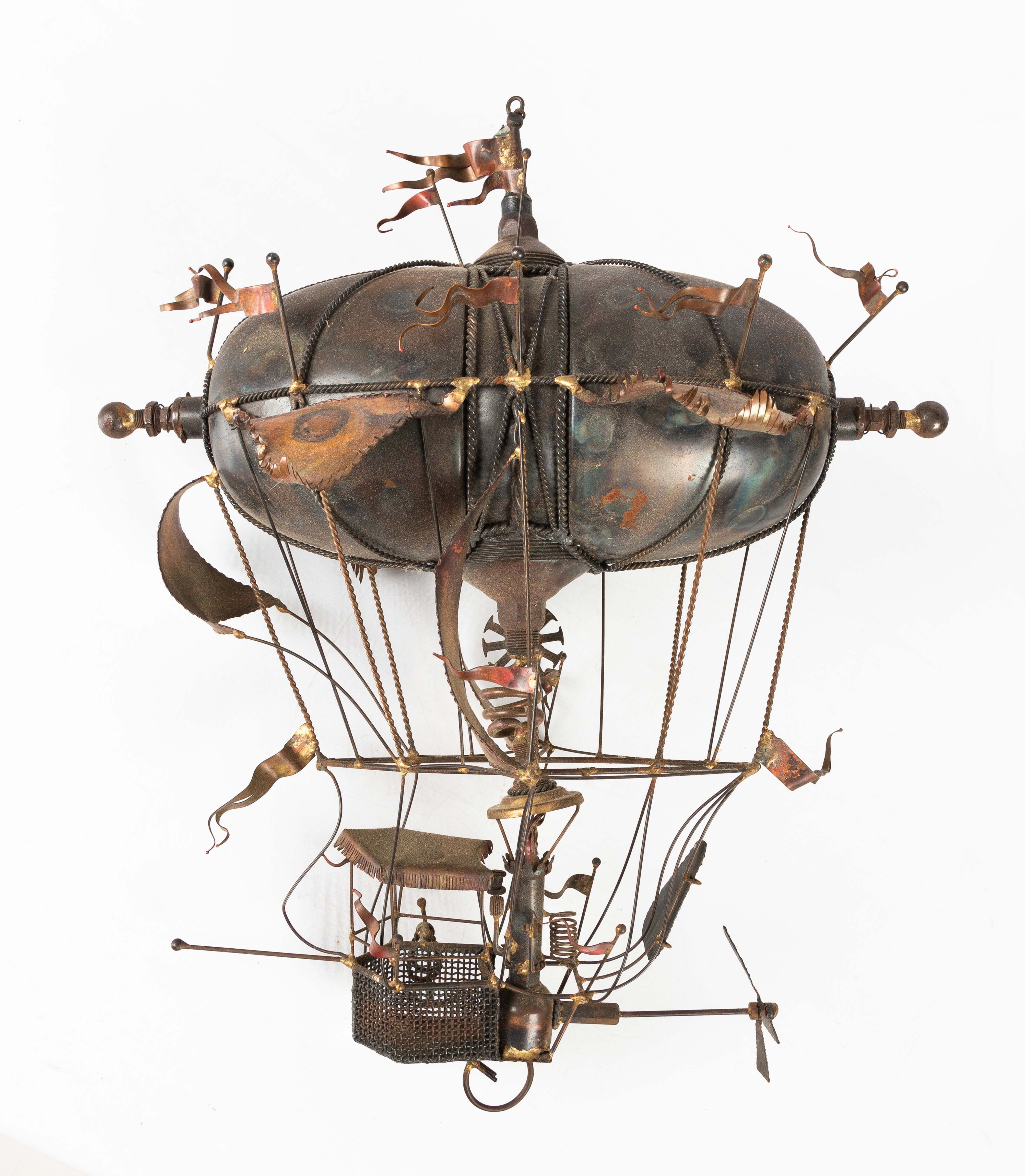 Albert Wilson (Rochester, NY, 1920-1999) Hanging Ship Sculpture ...