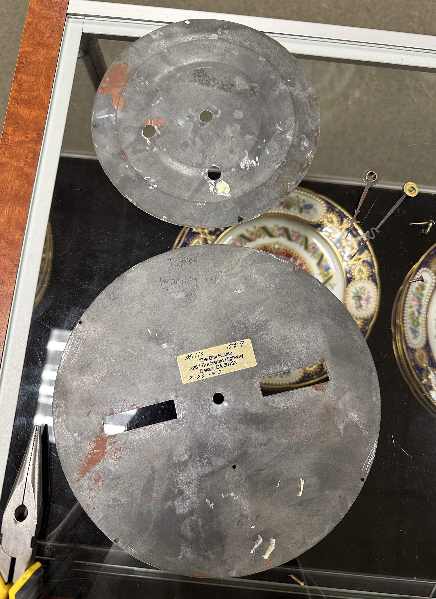 Seth Thomas Peanut Calendar Clock | Cottone Auctions