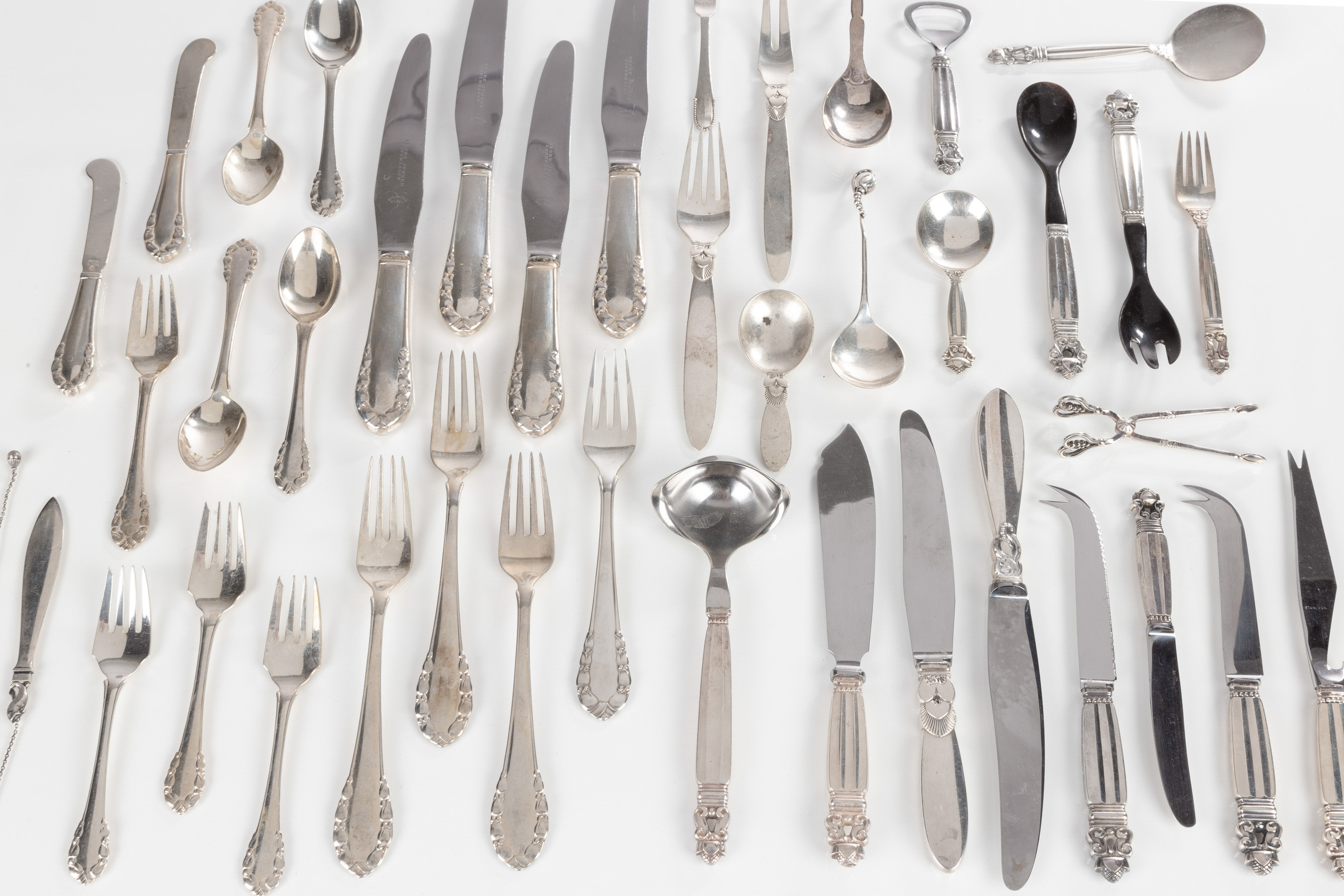 Georg Jensen Sterling Silver Flatware, Various Patterns | Cottone Auctions