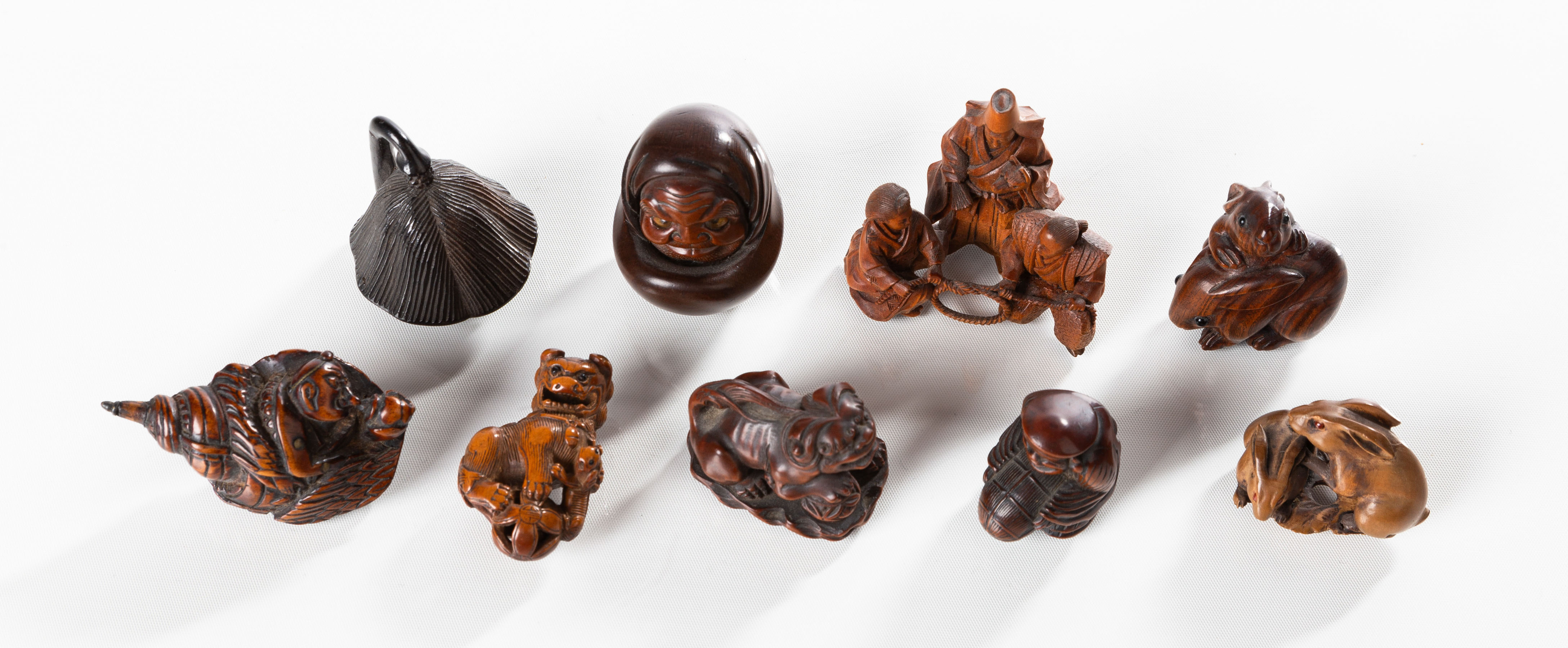 Japanese Netsuke Animals and Figures | Cottone Auctions