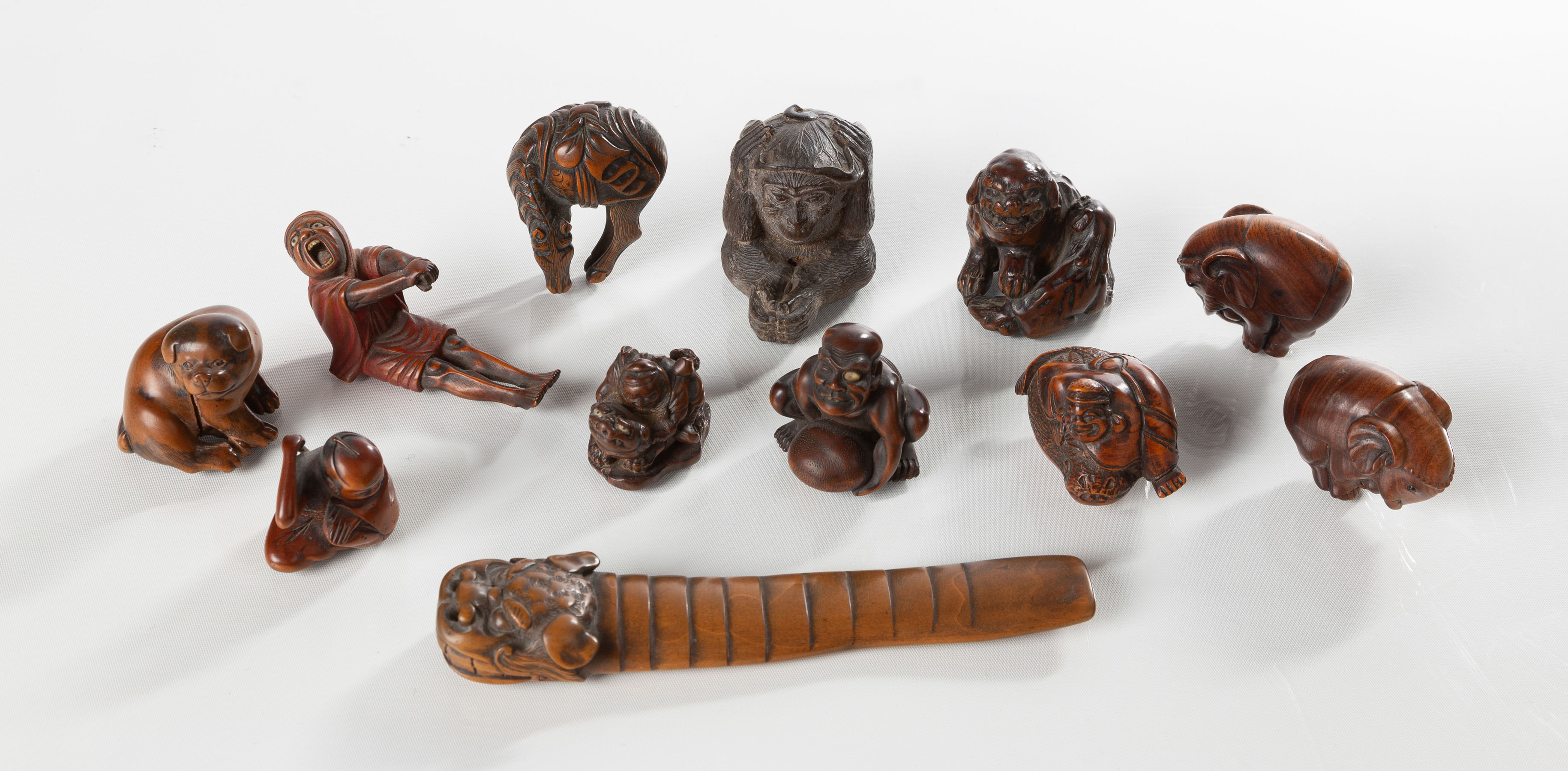 Japanese Netsuke Animals and Figures | Cottone Auctions