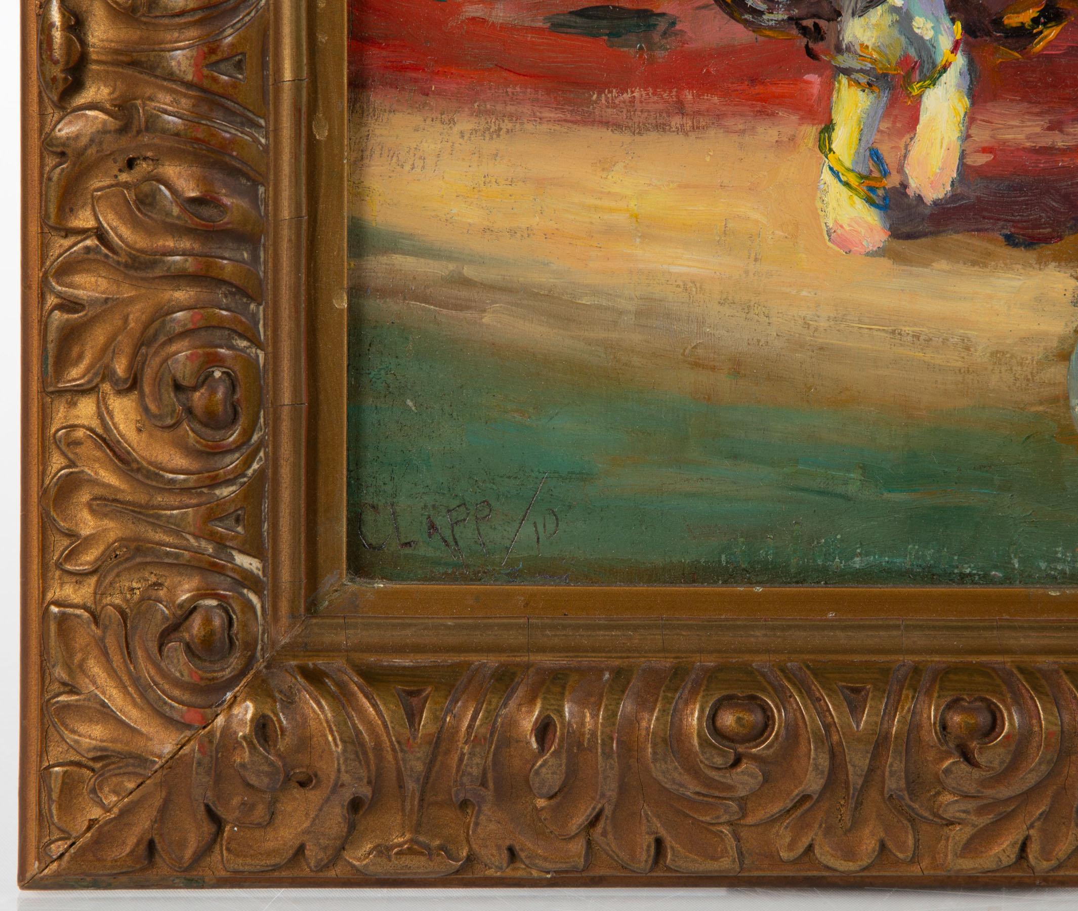 William H. Clapp (1879-1954) Exotic Dancer (Huile), 1910 | Cottone Auctions