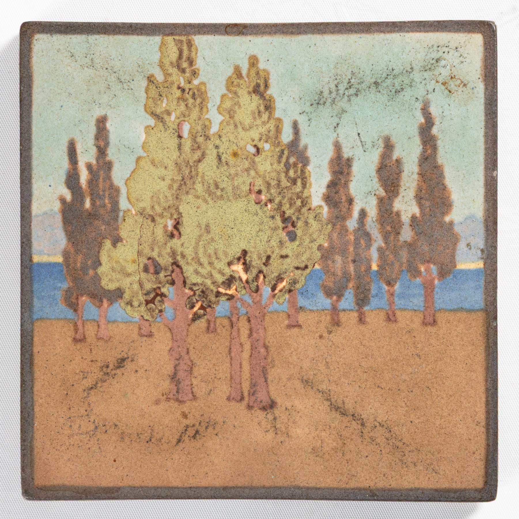 Marblehead Pottery Studio Tile | Cottone Auctions