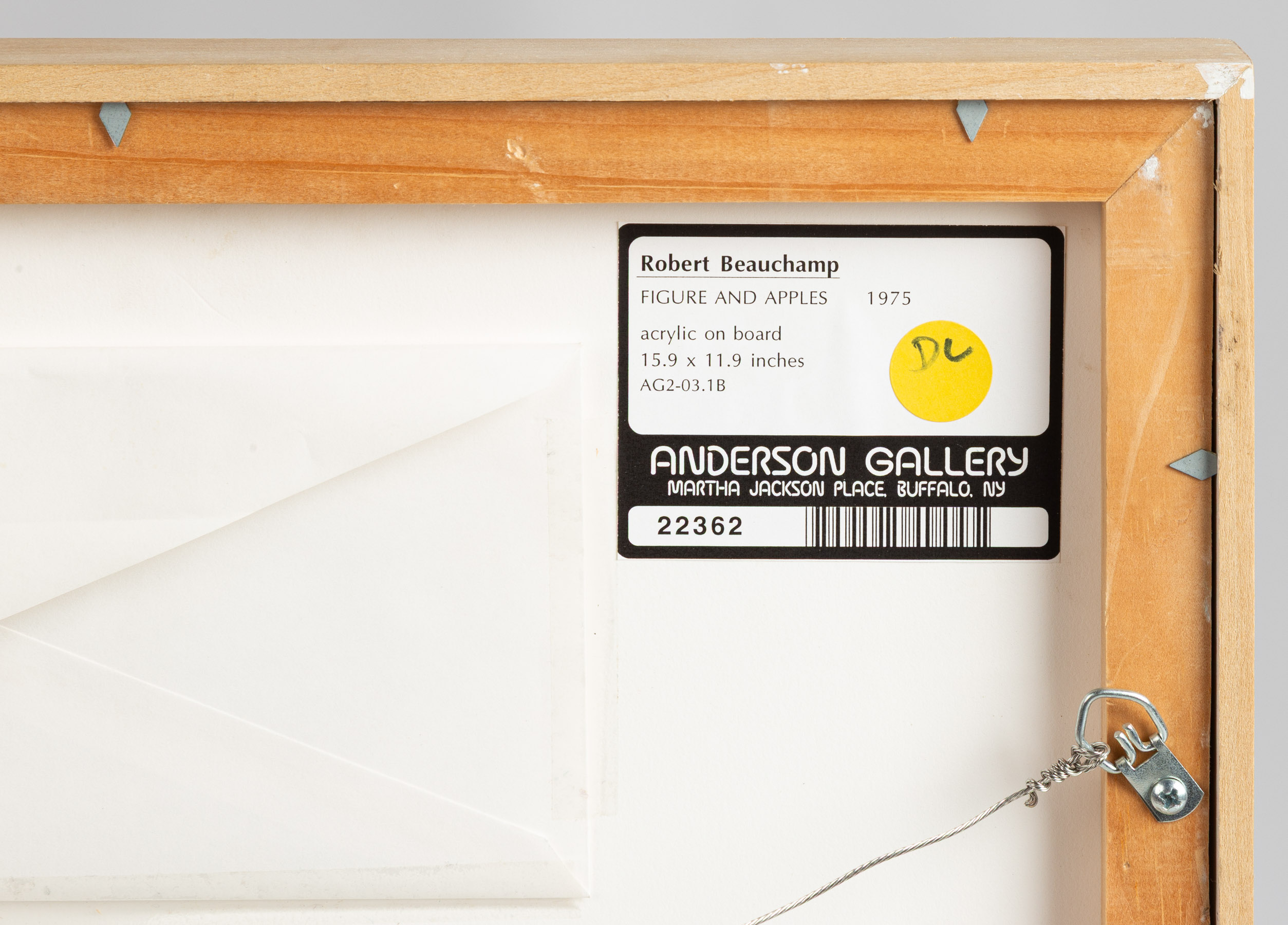 Robert Beauchamp (American 1923-1995) Figure and Apples | Cottone Auctions