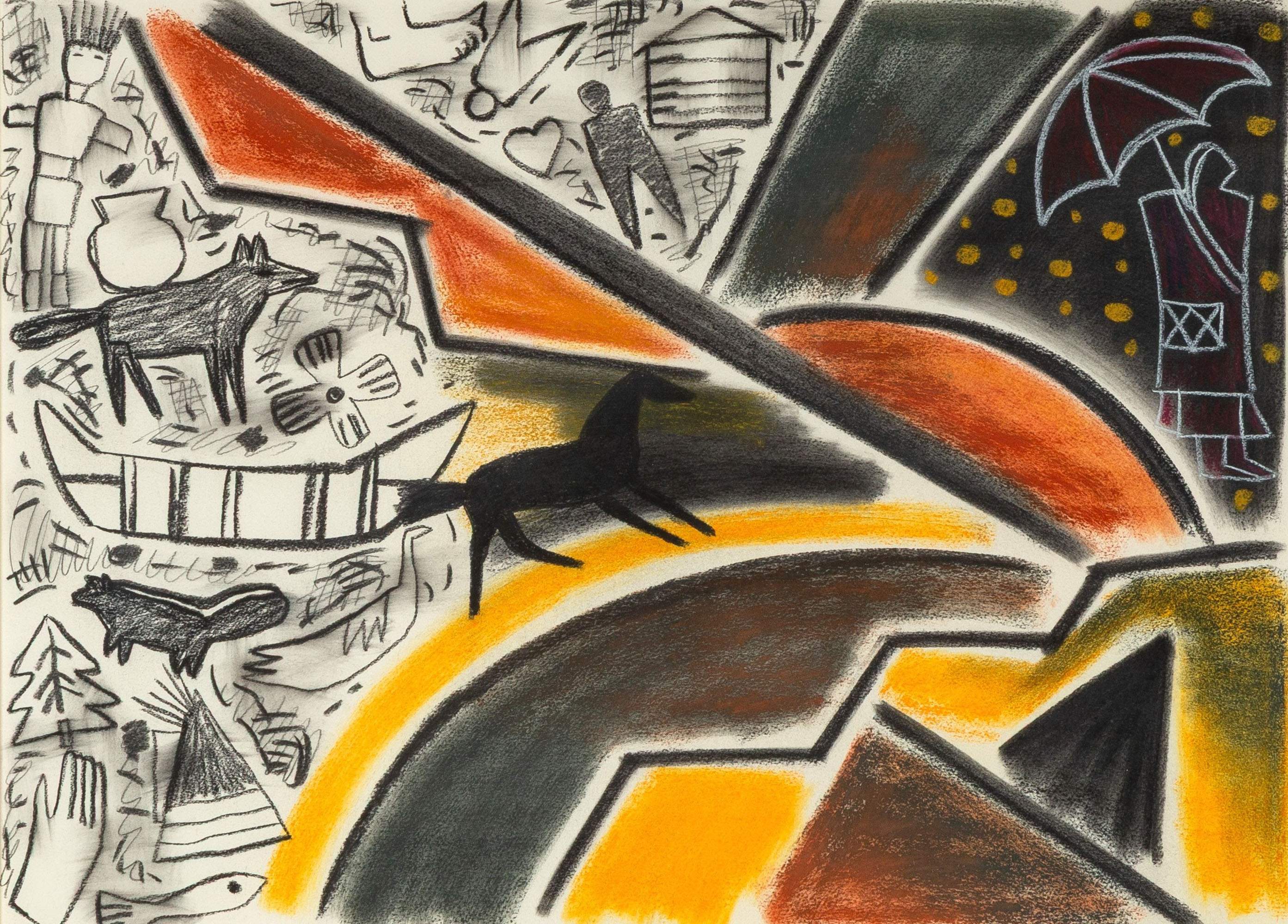 Jaune Quick-to-See Smith (Native American, 1940-2025) | Cottone Auctions
