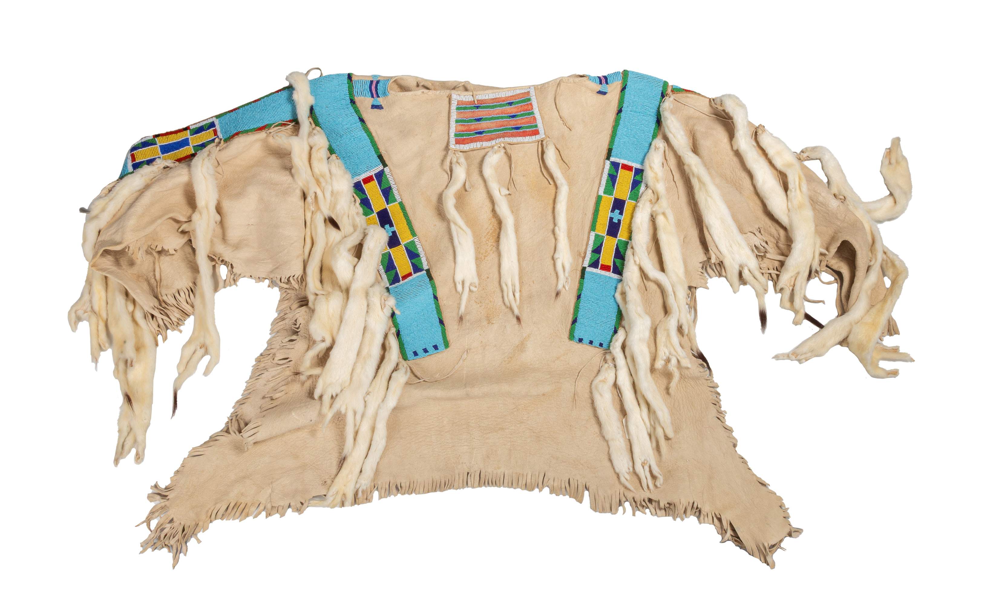 Nez Perce Style Man's War Shirt | Cottone Auctions