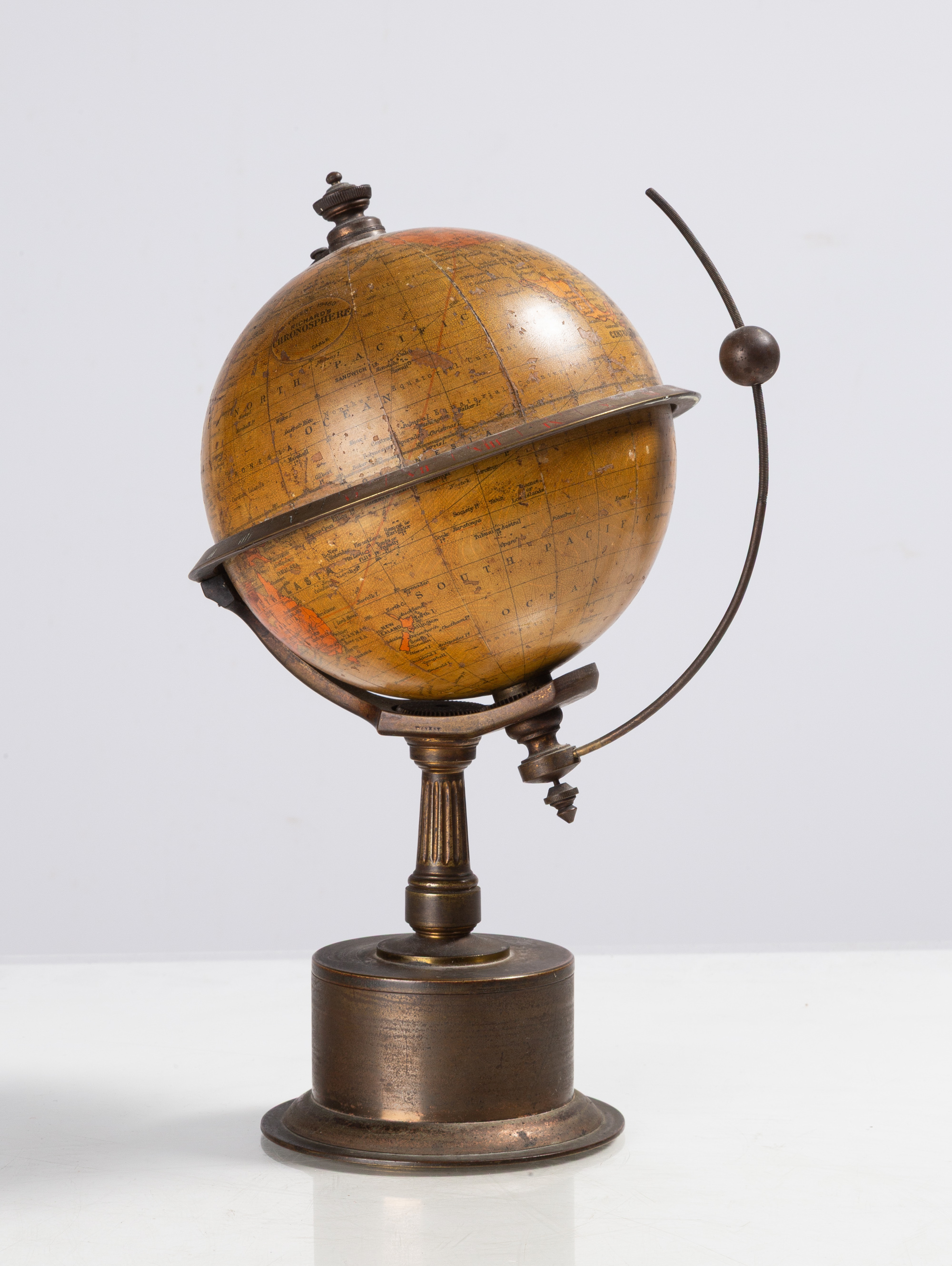 Richard's Chronosphere Clock with Moon Attachment | Cottone Auctions