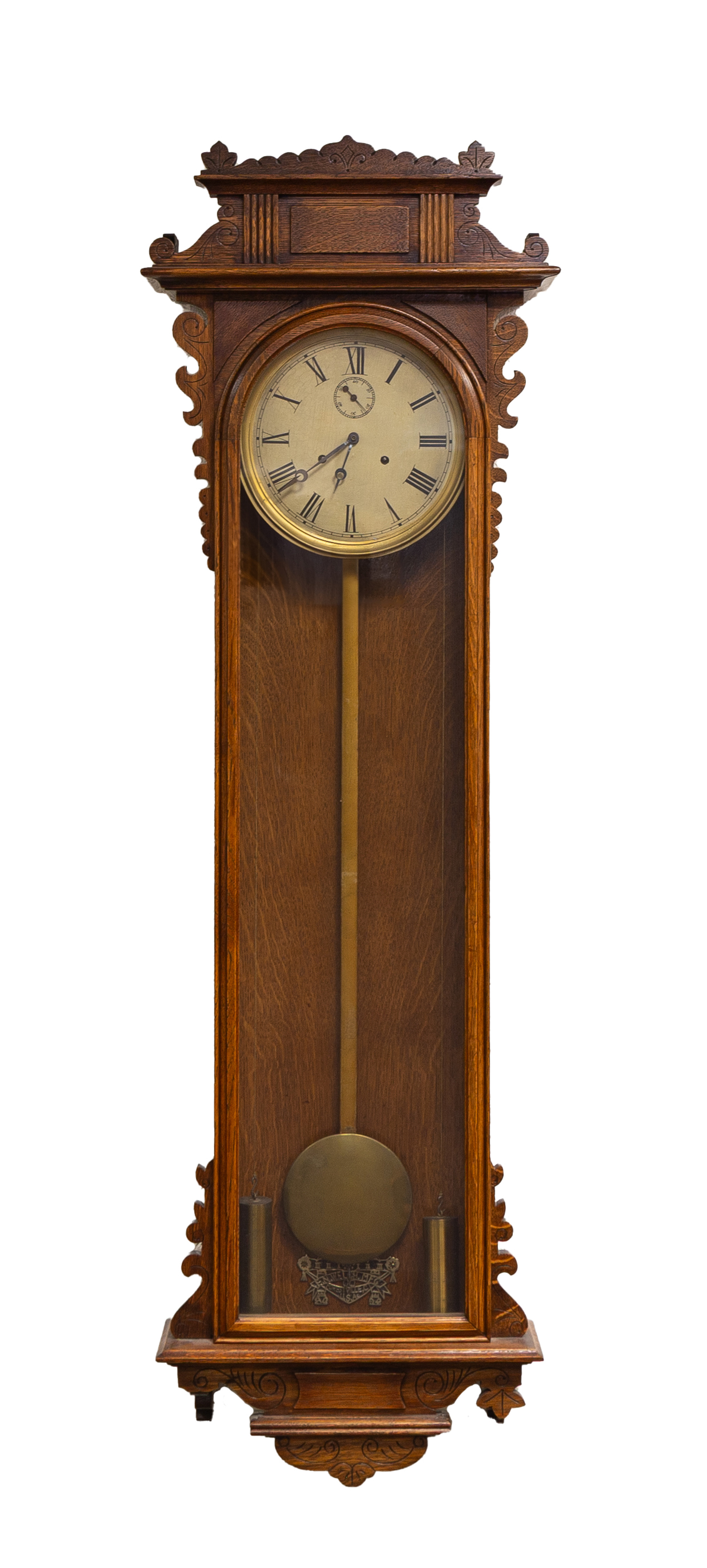 E. N. Welch Regulator No. 11 Wall Clock | Cottone Auctions