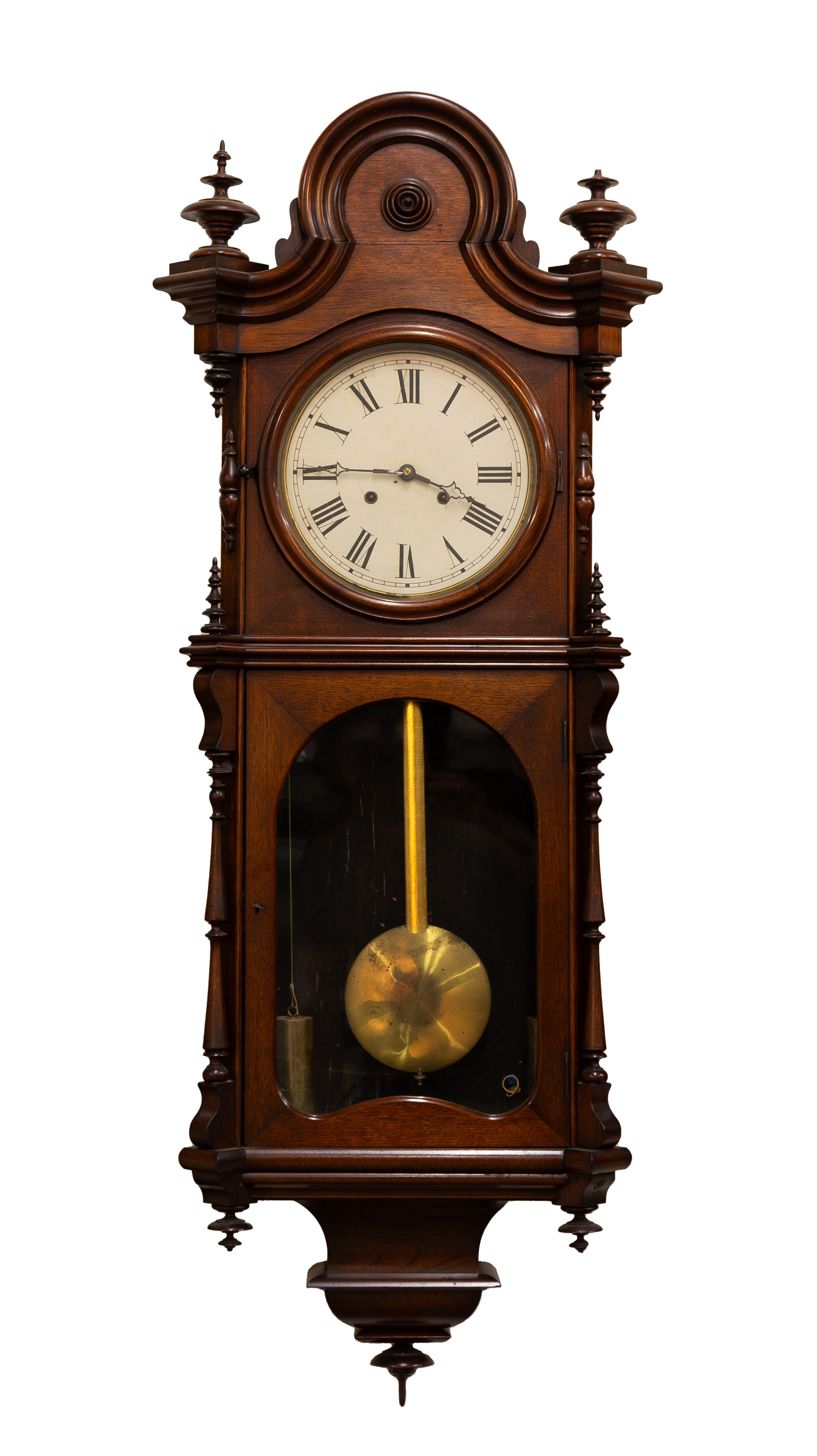 E. N. Welch Regulator No. 5 Wall Clock | Cottone Auctions