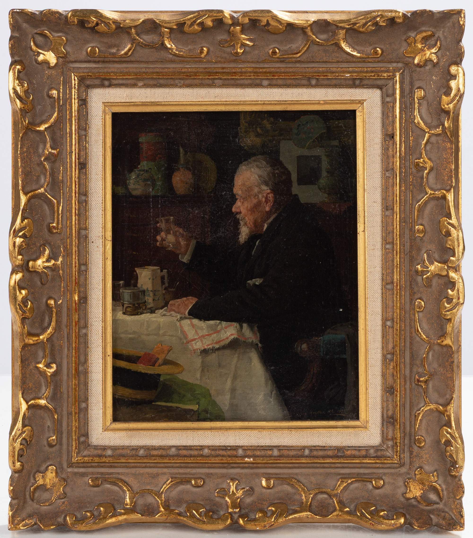 Louis Charles Moeller (American, 1855-1930) Portrait of a Gentleman ...