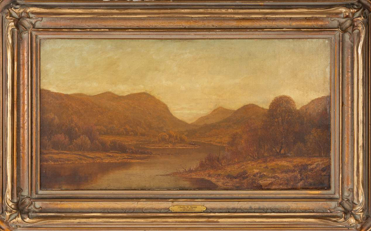 Charles Wilson Knapp (American, 1823-1900) On the Susquehanna | Cottone ...
