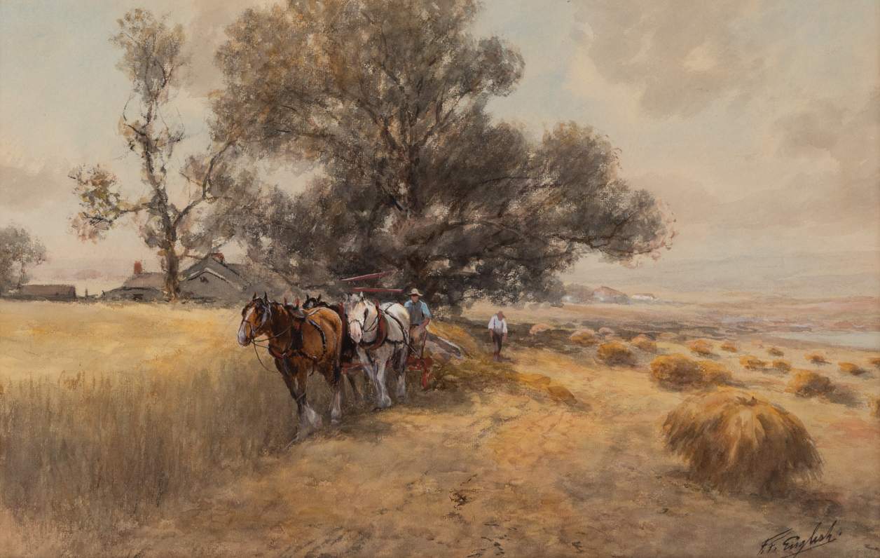 Frank F. English (American, 1854-1922) Landscape | Cottone Auctions