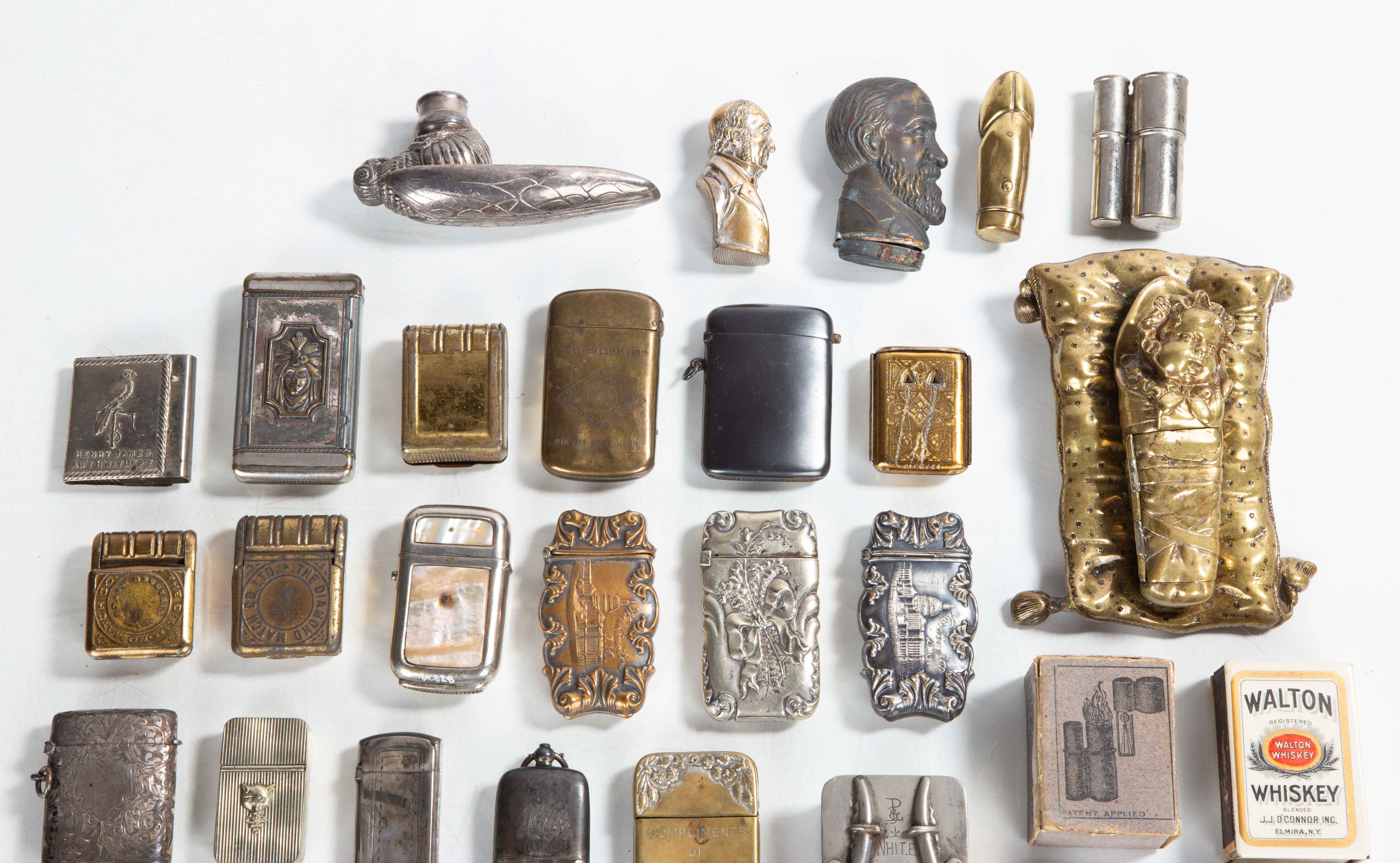 Novelty Match Box Cases | Cottone Auctions