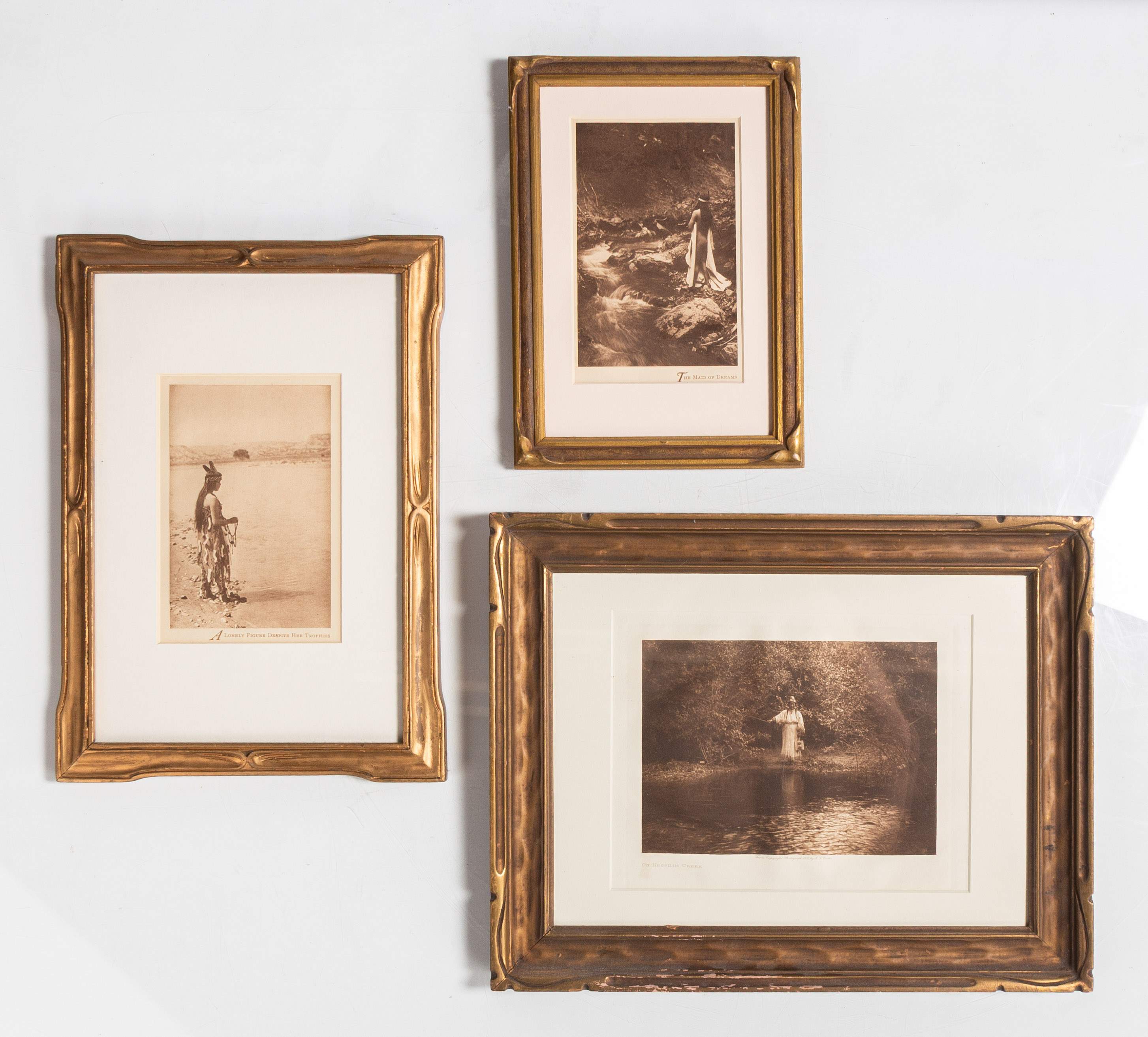 Four Edward S Curtis American 1868 1952 Works Cottone Auctions