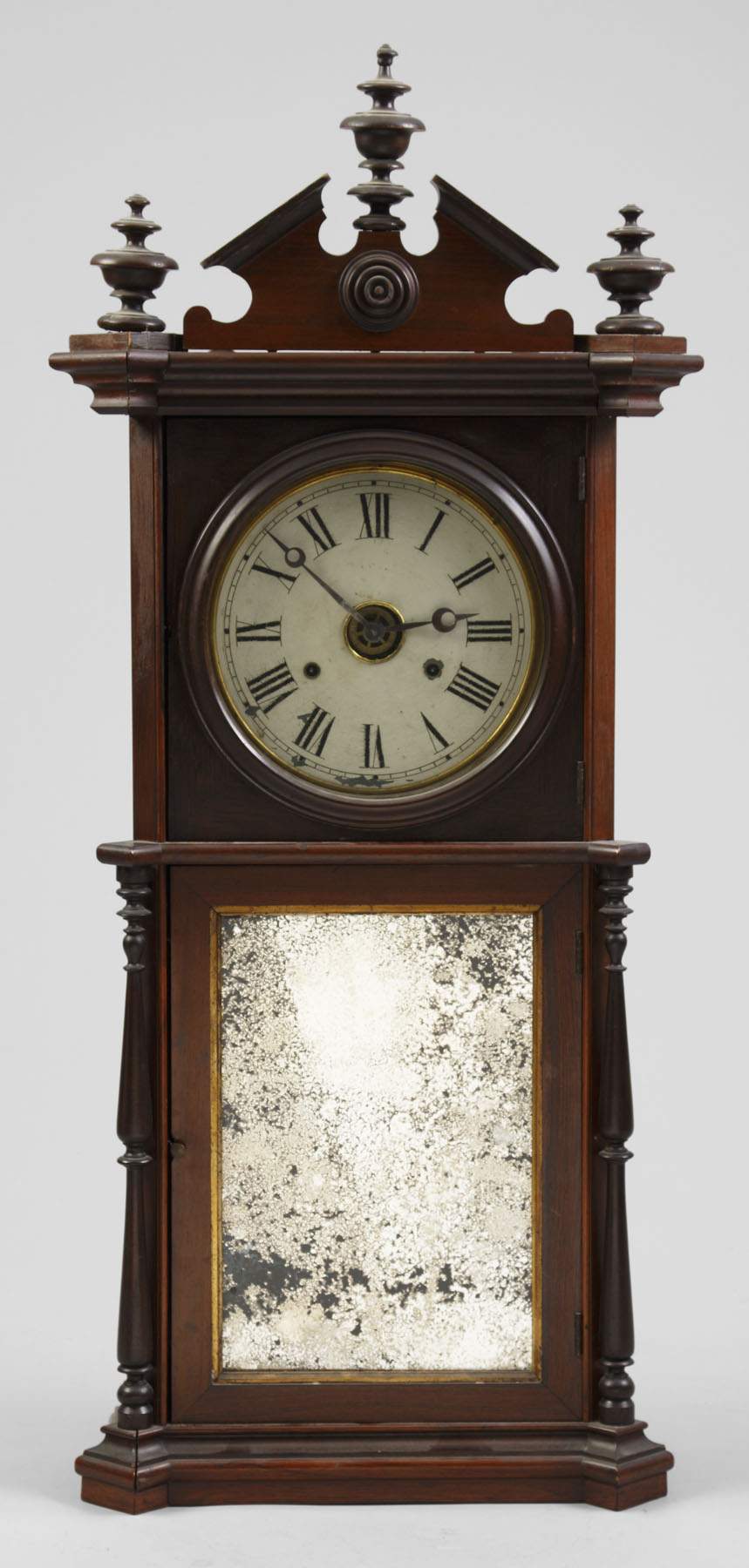 Early Welch Rosewood Shelf Clock | Cottone Auctions