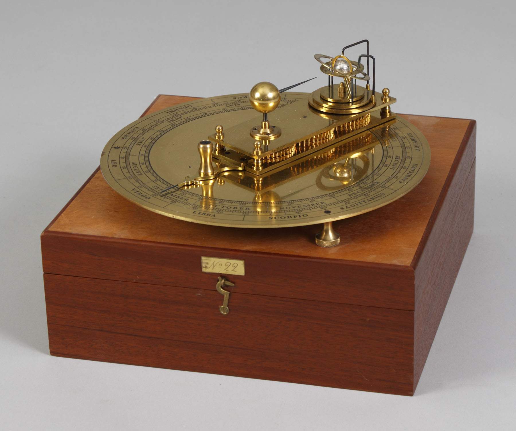 20th Century Brass Orrery | Cottone Auctions