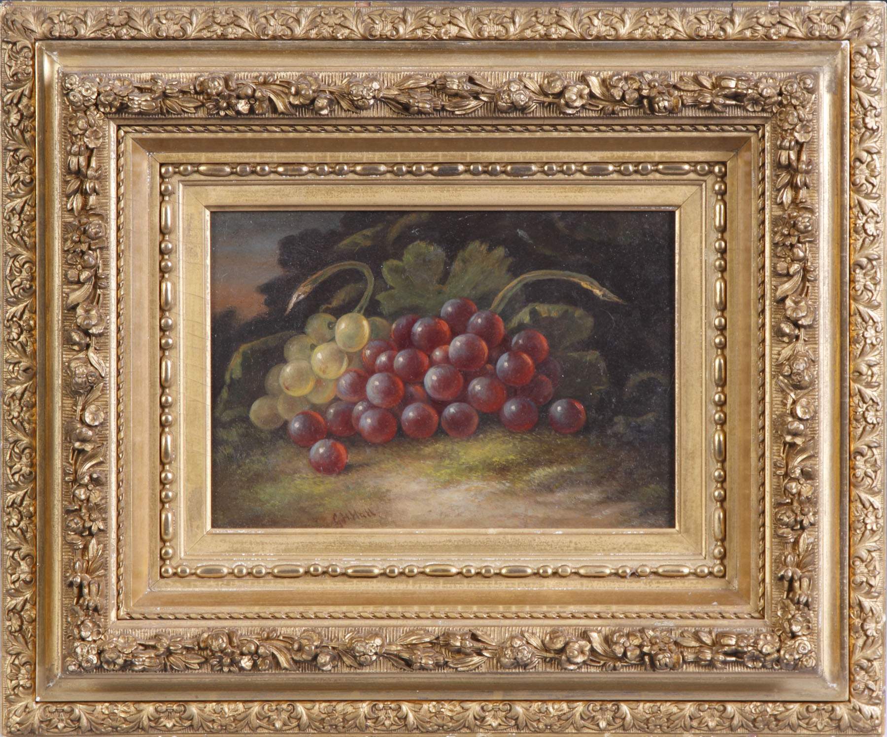 George Henry Hall (American, 1825-1913) Still life of grapes | Cottone ...