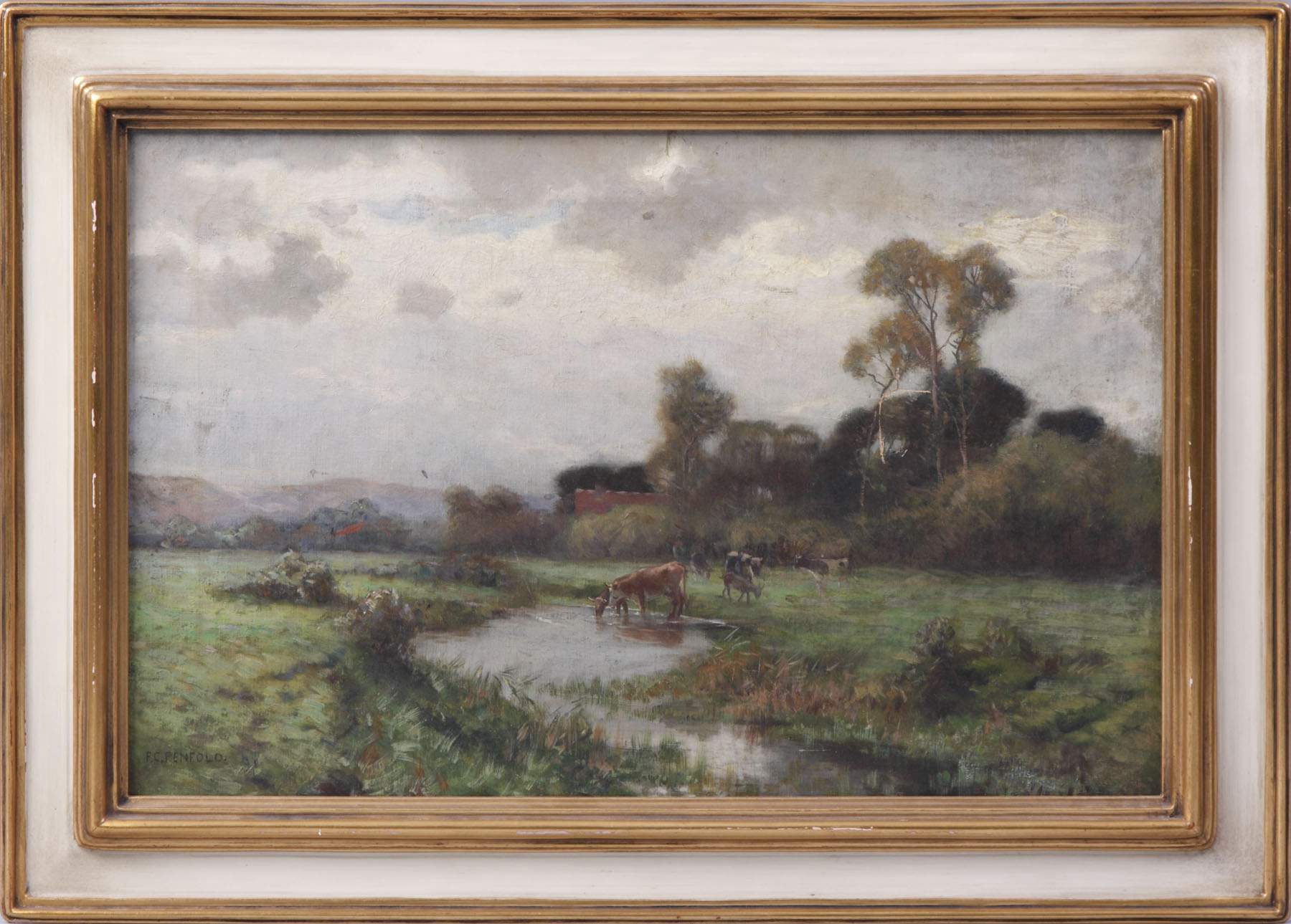 Frank C. Penfold (American, 1849-1921) Stream scene | Cottone Auctions