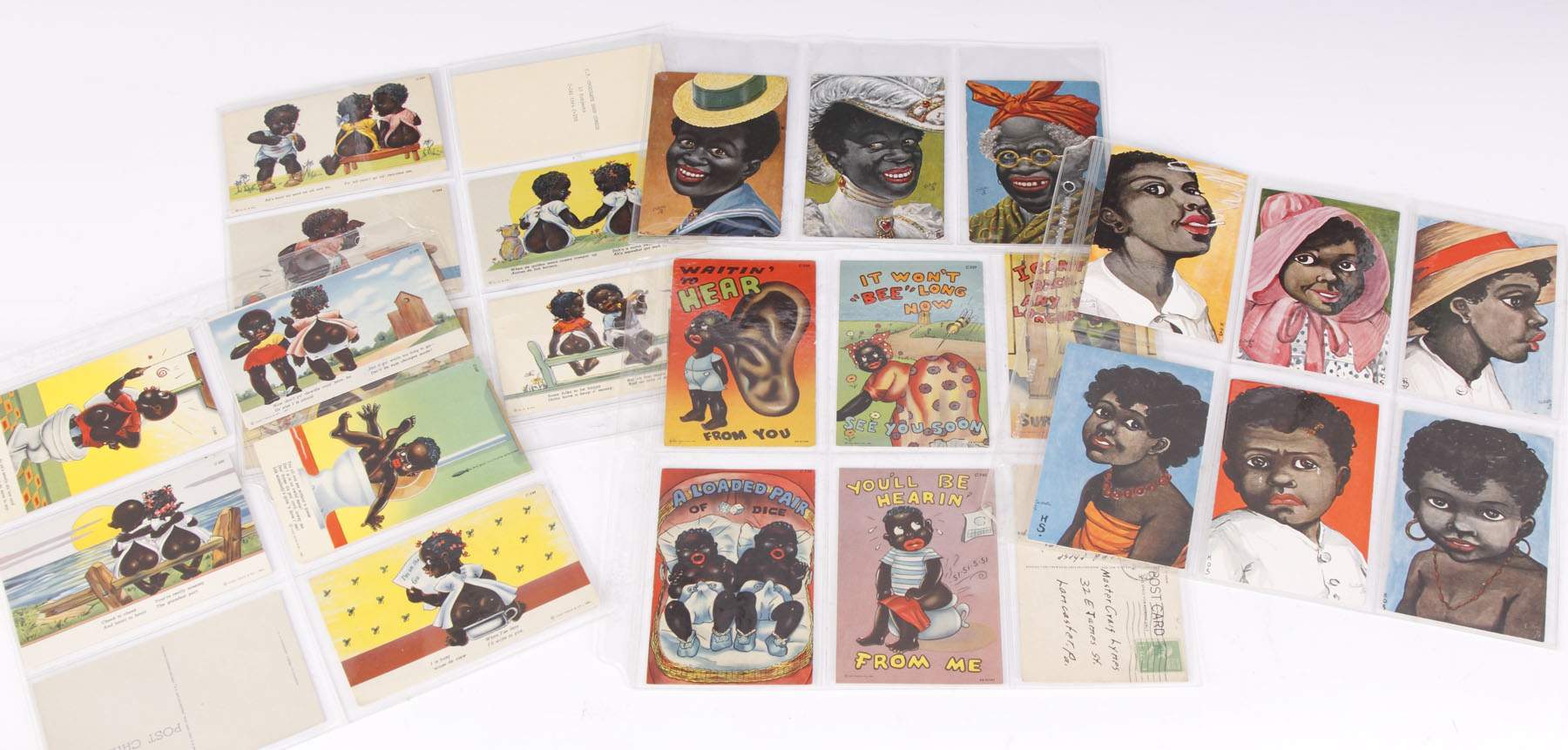 Group of C.T. Comics Pickaninny Postcards & Tucks Postcards | Cottone ...