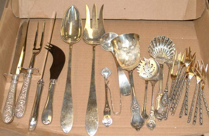 Large Group of Misc. Silver Pcs. | Cottone Auctions