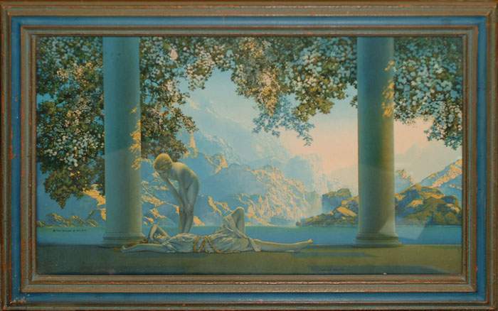 Maxfield Parish Print "Daybreak" | Cottone Auctions