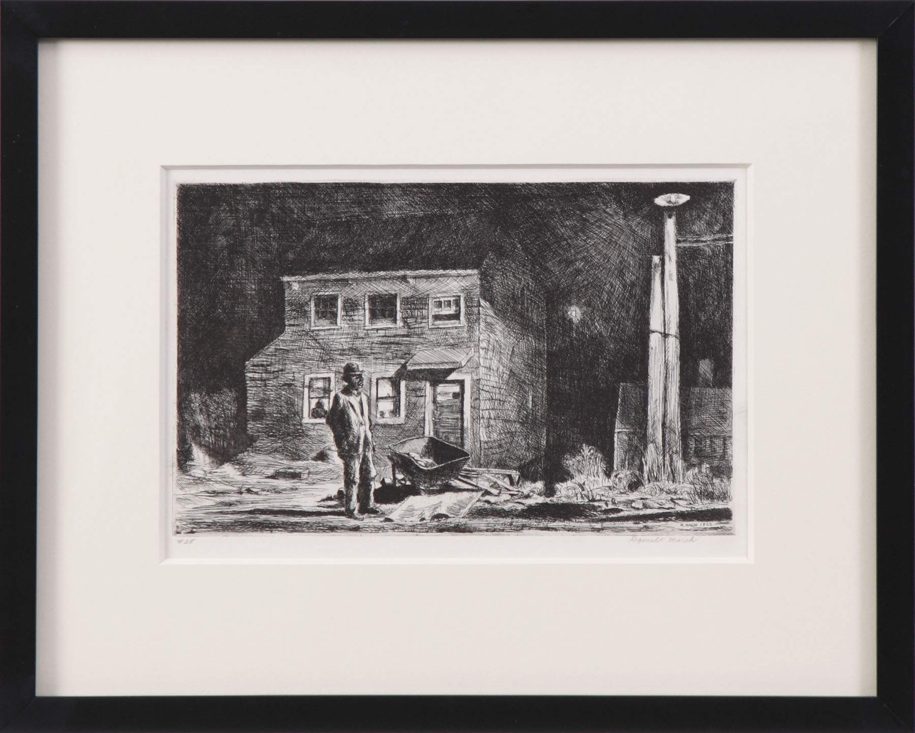 Reginald Marsh (1898 - 1954) Etching | Cottone Auctions