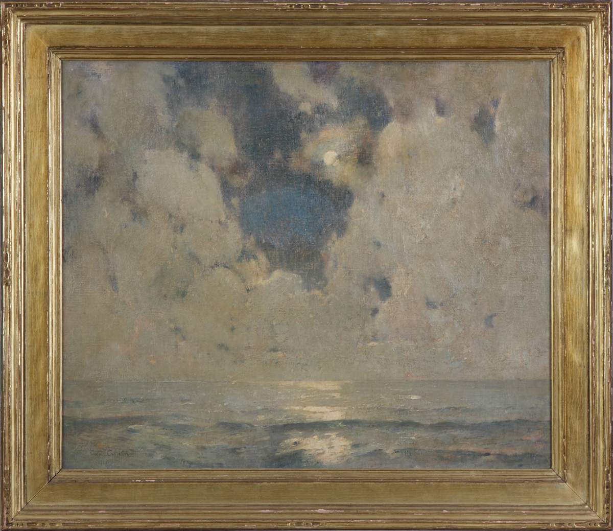 Soren Emil Carlsen (American, 1853-1932) "Moonlight" | Cottone Auctions