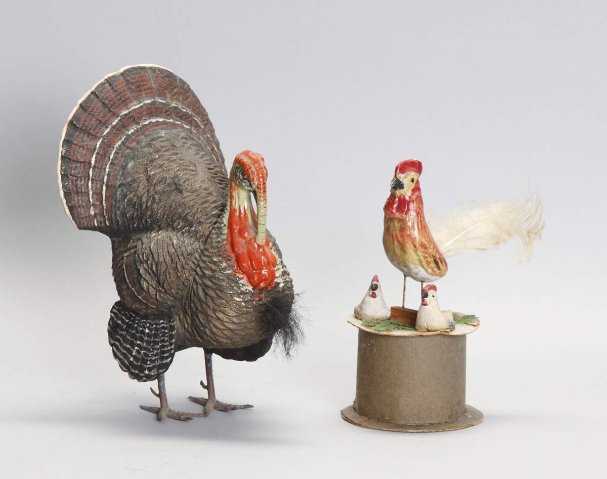 German Paper Mache Candy Containers | Cottone Auctions