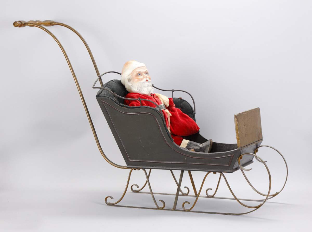 Victorian Child's Push Sleigh | Cottone Auctions