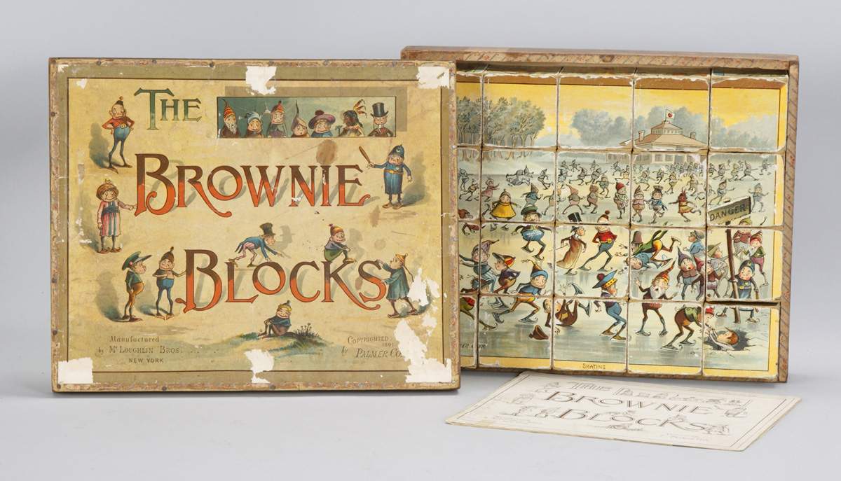 McLoughlin Bros./Parker Cox The Brownie Blocks | Cottone Auctions