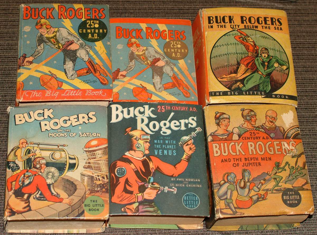 6 Buck Rogers Big Little Books | Cottone Auctions