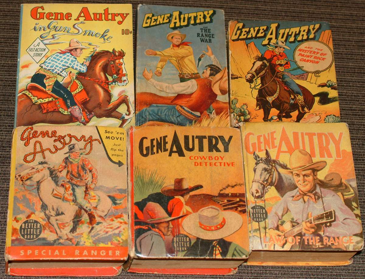 6 Gene Autry Big Little Books | Cottone Auctions