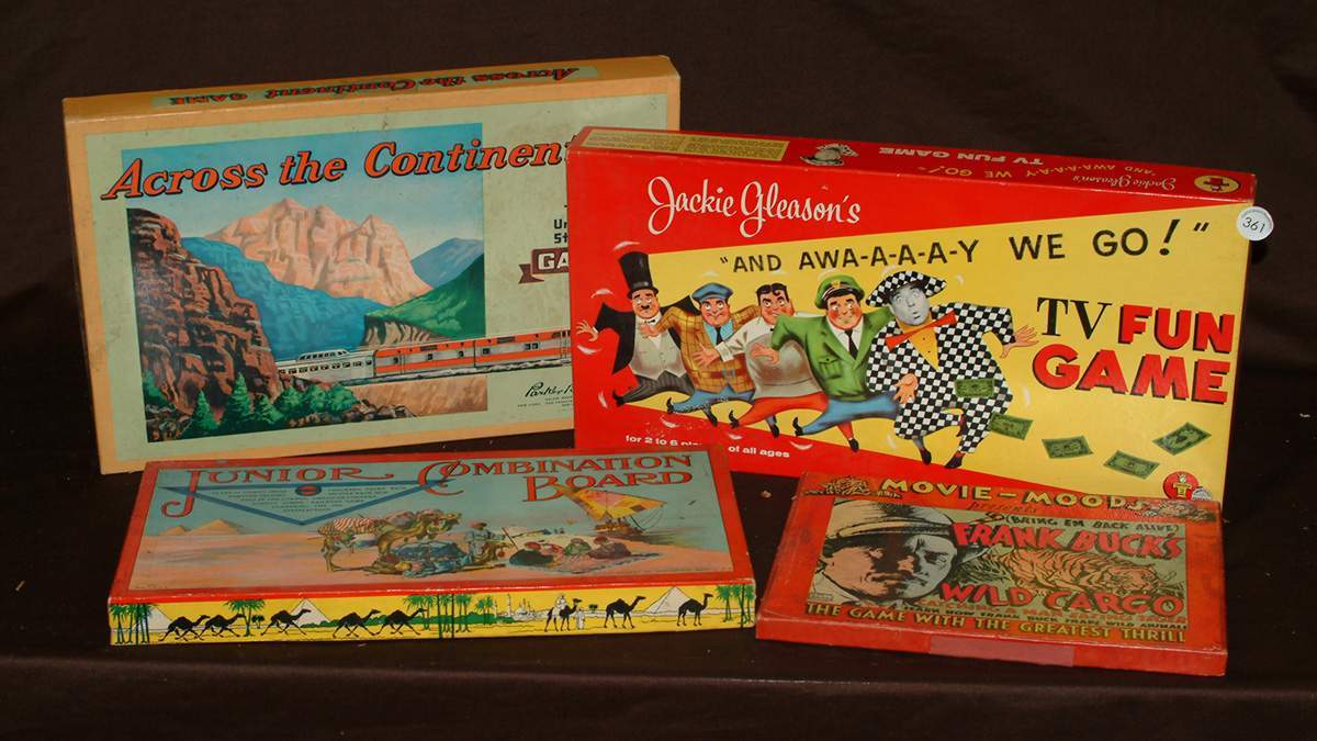 Group of 4 Misc. Games | Cottone Auctions