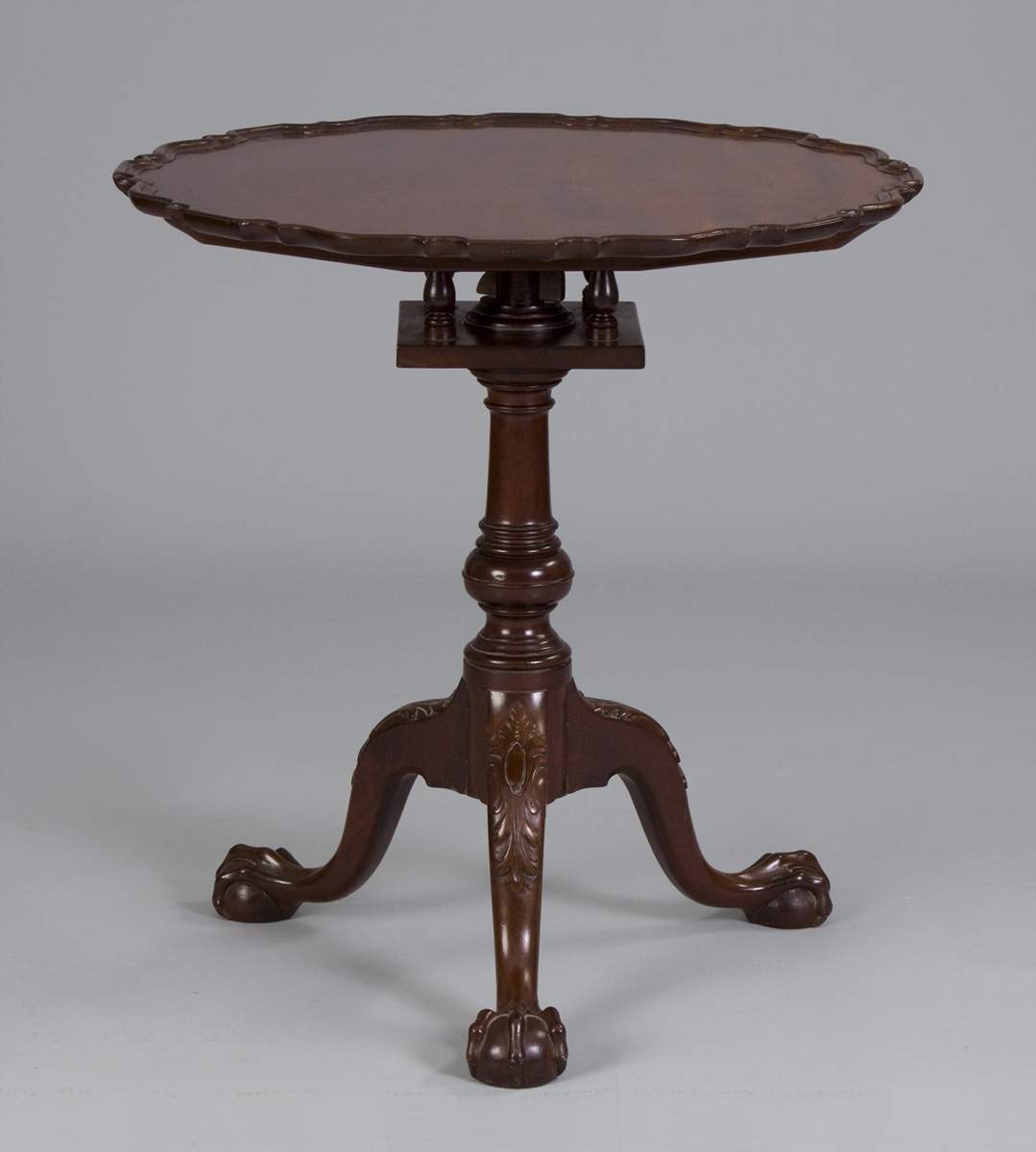 Fine & Rare Diminutive Mahogany Chippendale Tea Table; Philadelphia, PA ...