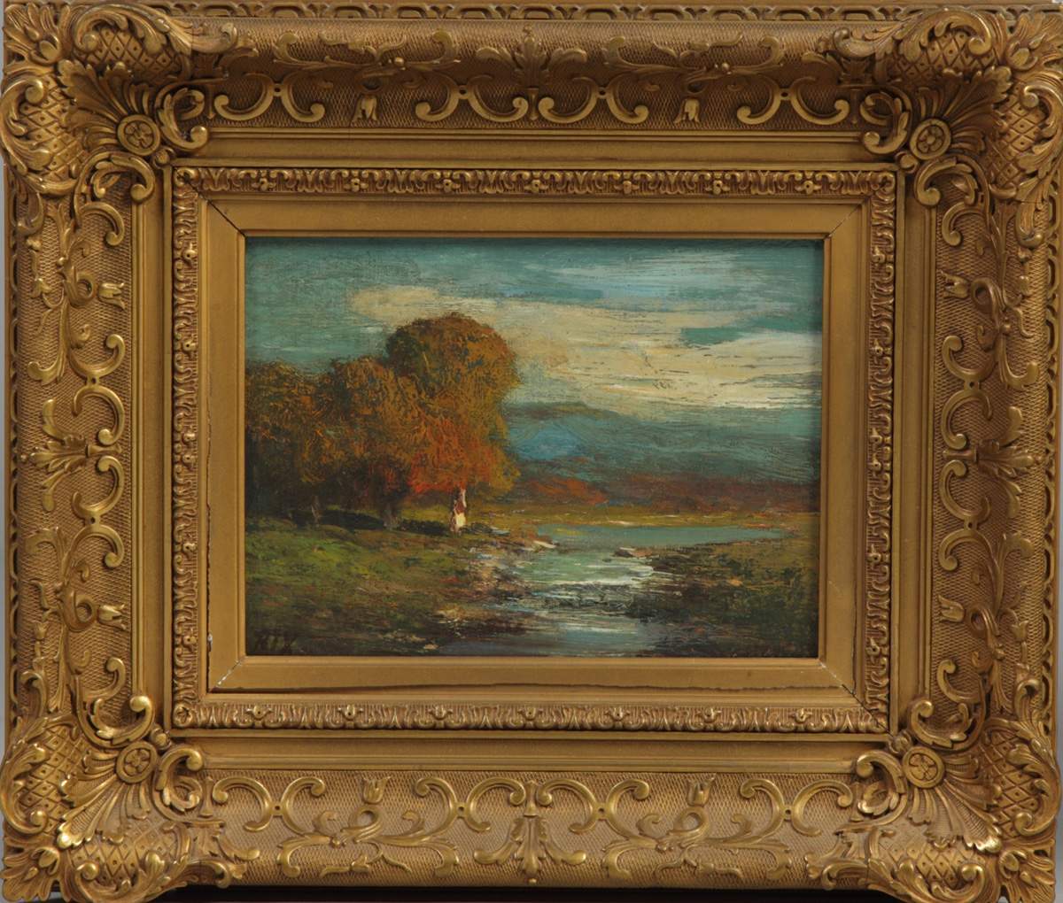 Sgn. Julian Rix O/C Landscape | Cottone Auctions