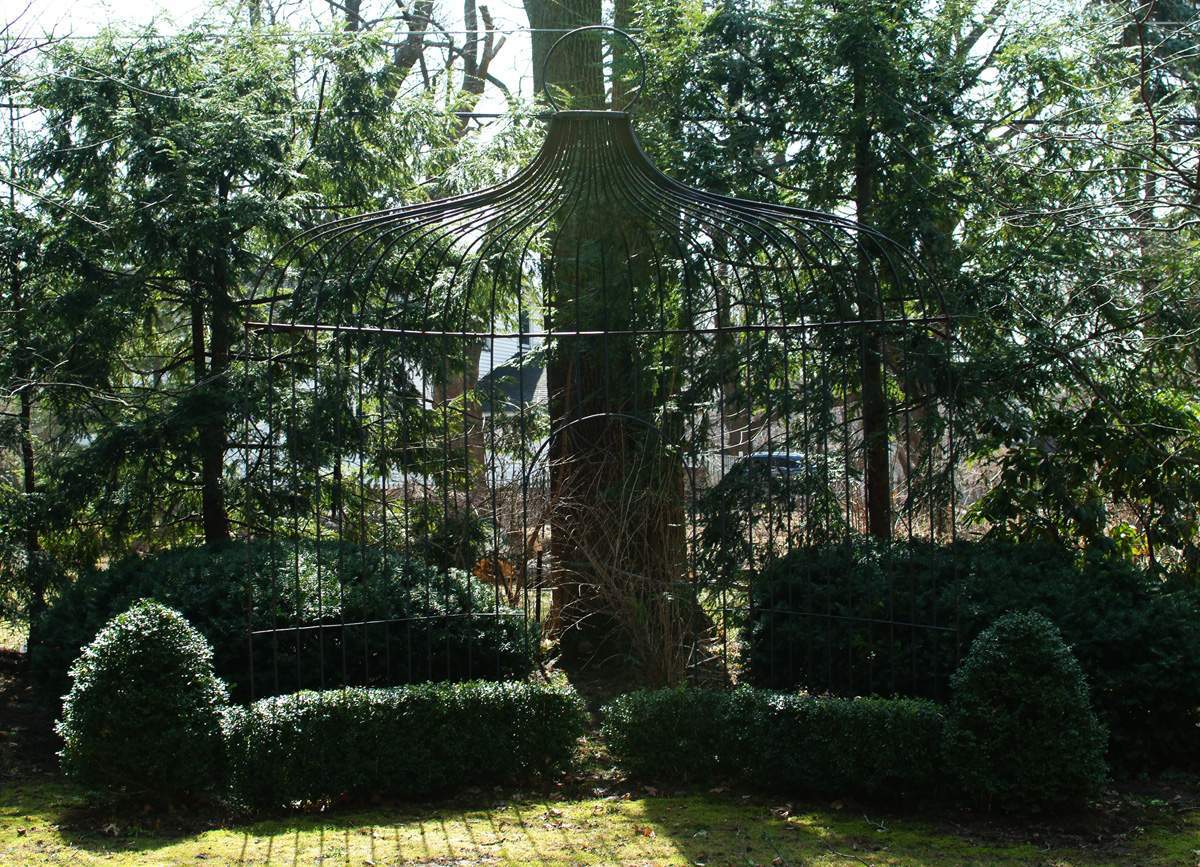 Fletcher Steele (Landscape architect, 1885-1971) Wrought Iron Arbor ...