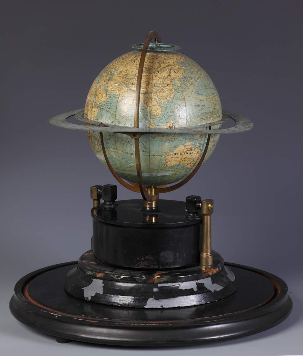 The Globe Clock Co. Milldale, Ct., Rare Globe Timepiece | Cottone Auctions