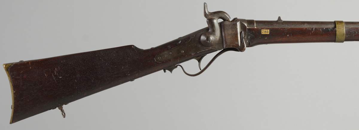 American Confederate Sharps Type Percussion Carbine | Cottone Auctions