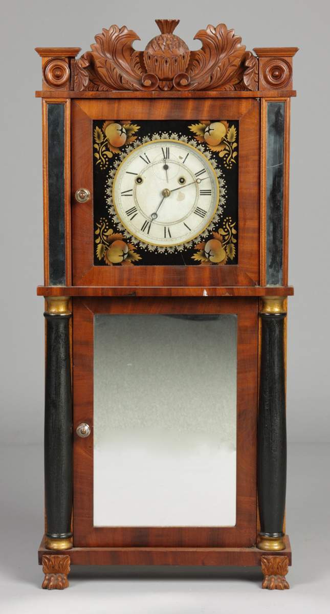 Asa Munger Shelf Clock | Cottone Auctions